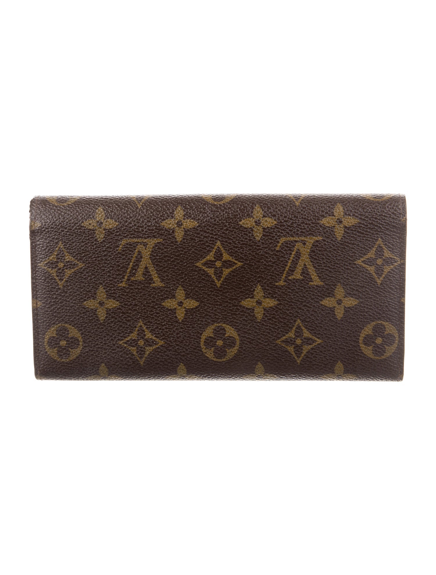 Louis Vuitton Monogram Pattern Coated Canvas Etoile Sarah Wallet ...