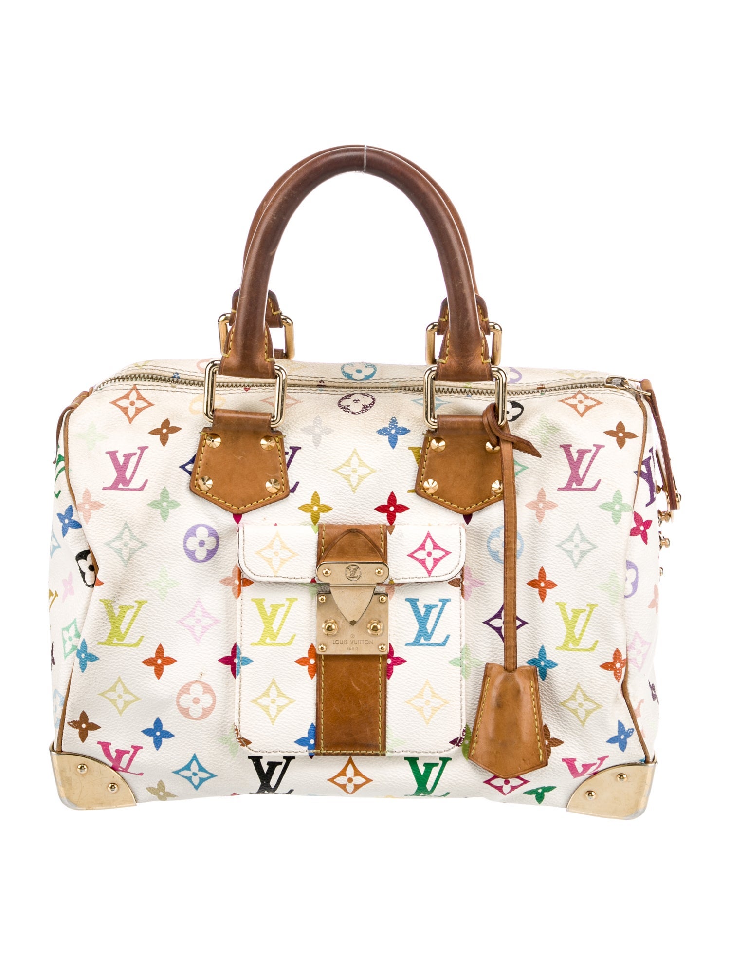Louis Vuitton x Takashi Murakami Monogram Multicolore Alma PM - White ...