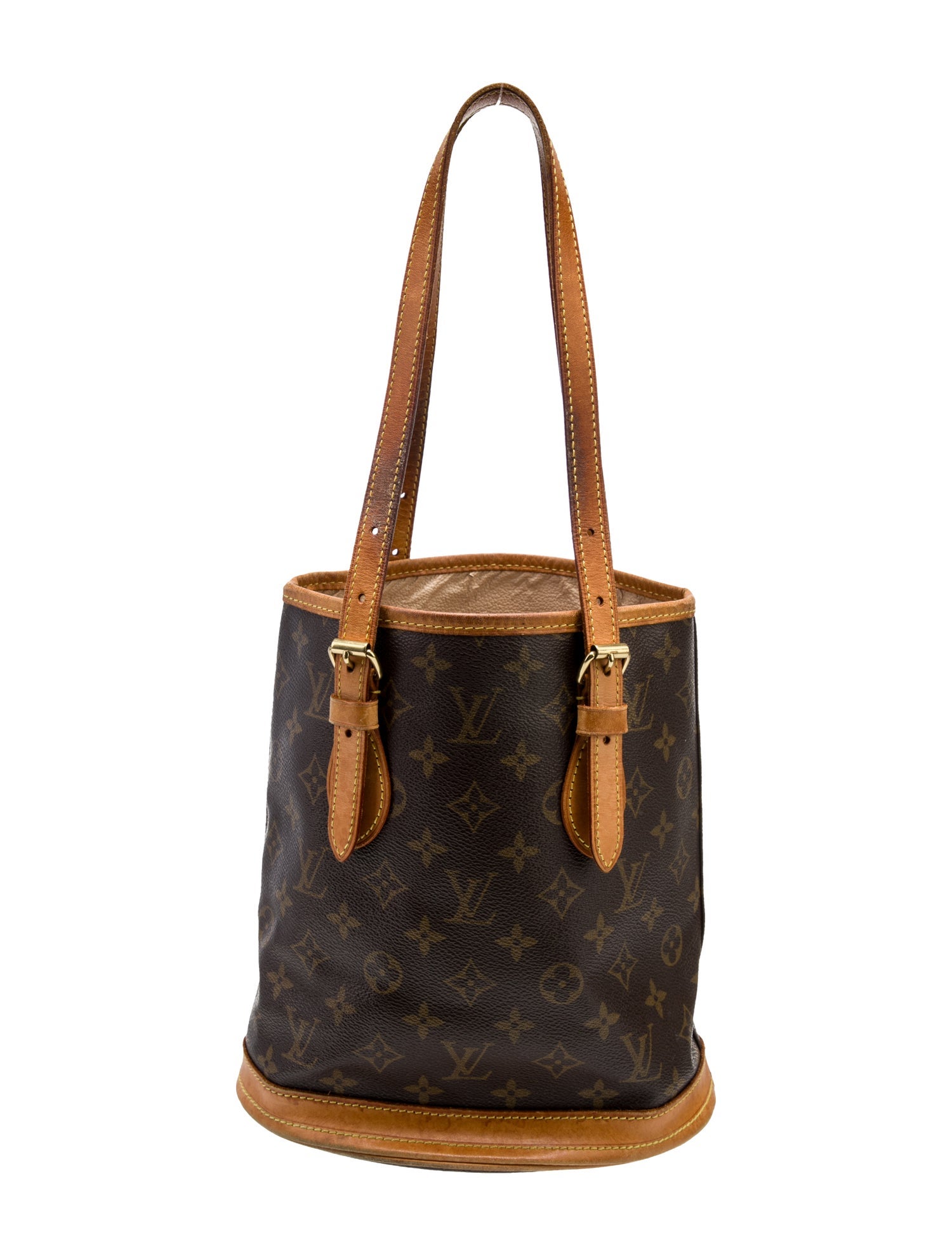 Louis Vuitton Monogram Bucket Bag - Brown Bucket Bags, Handbags ...