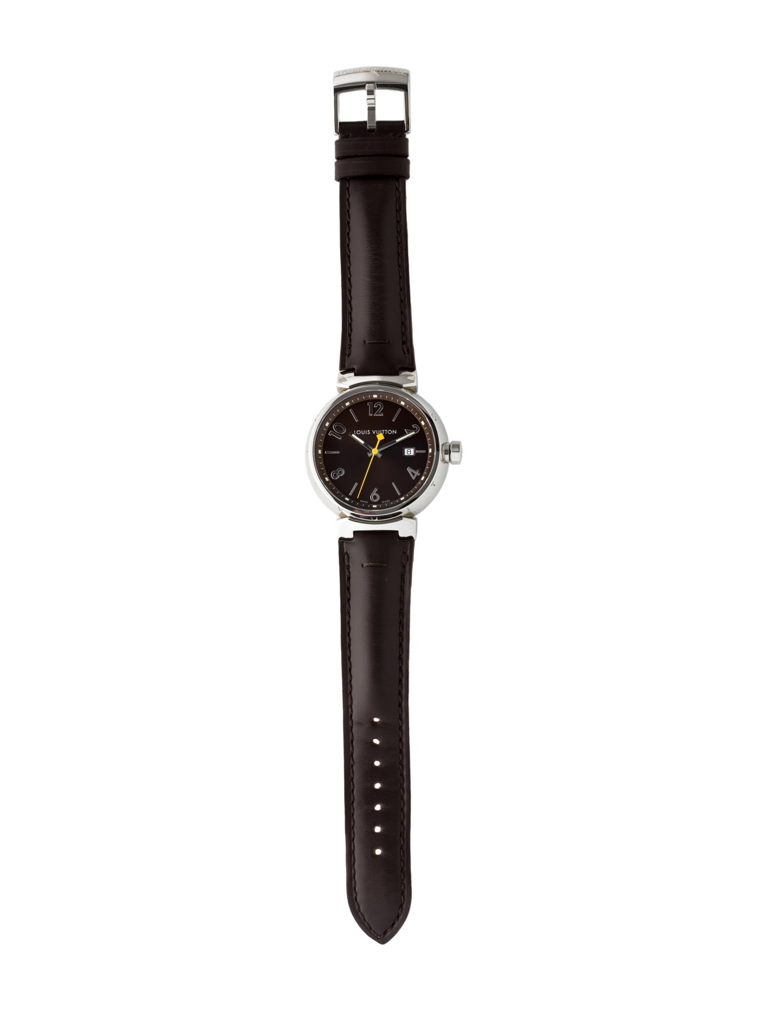 Louis Vuitton Tambour Voyagez II Watch - Q102C | The RealReal