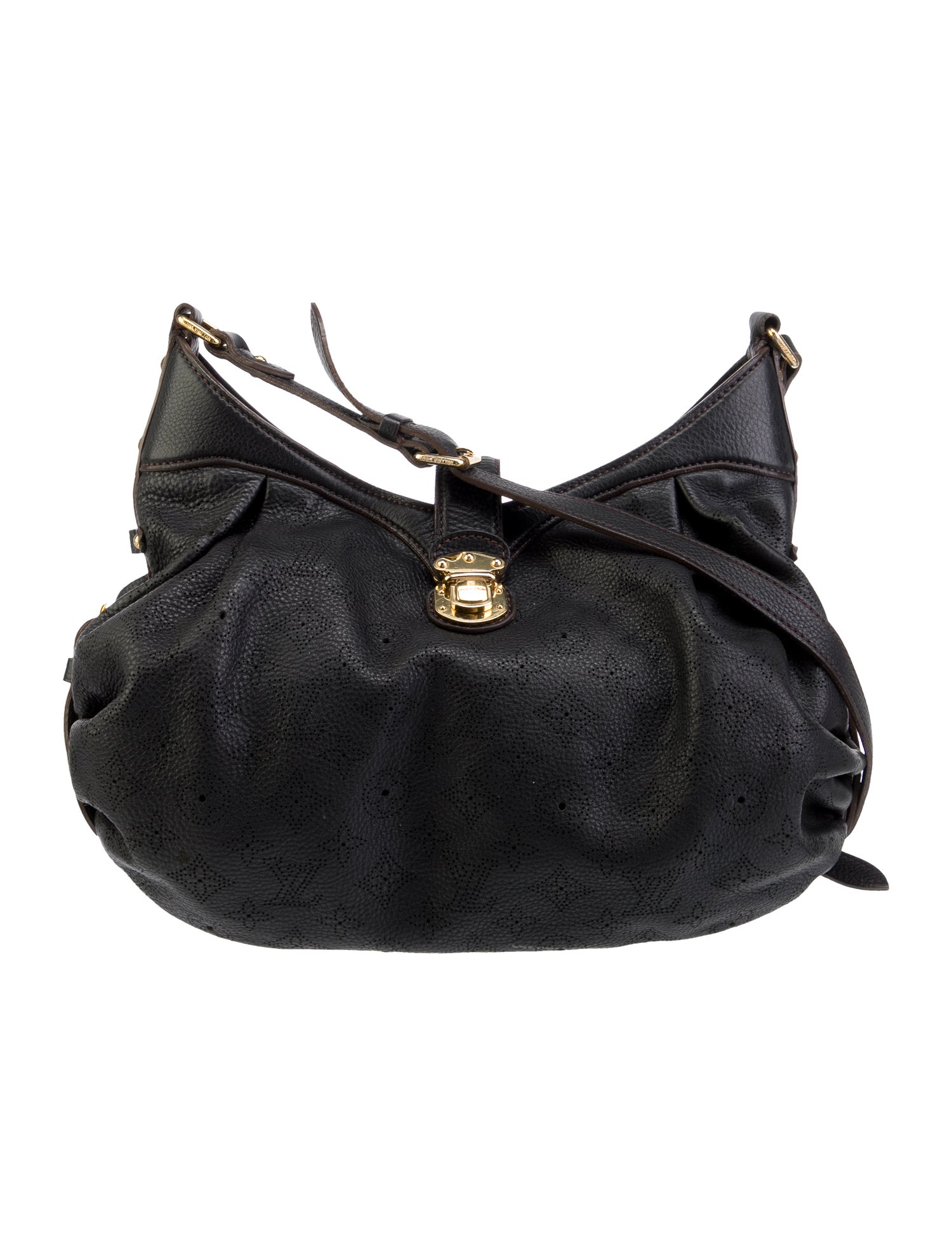 Louis Vuitton Monogram Mahina XS - Black Hobos, Handbags - LOU903080 ...