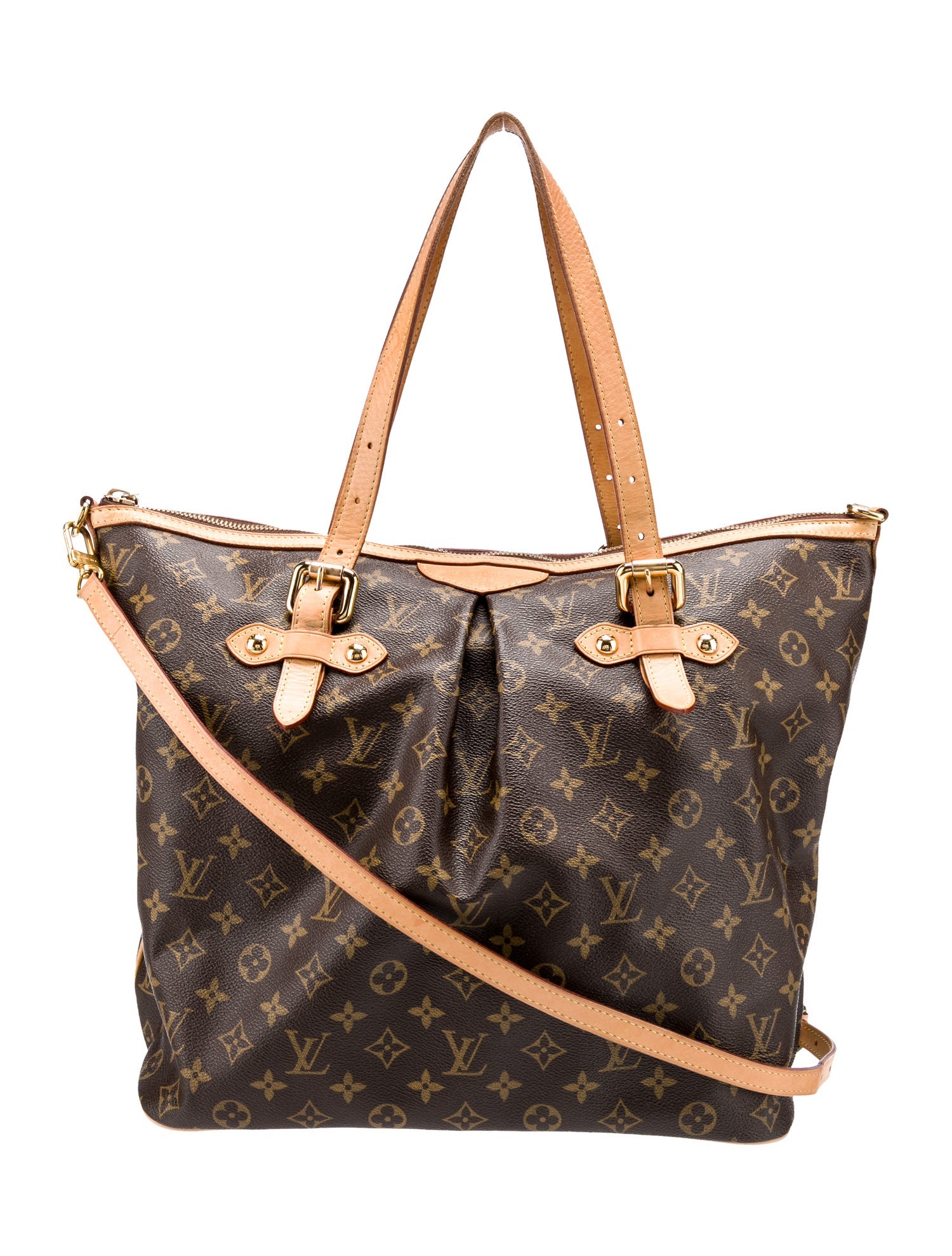 Louis Vuitton Monogram Palermo GM - Brown Shoulder Bags, Handbags ...