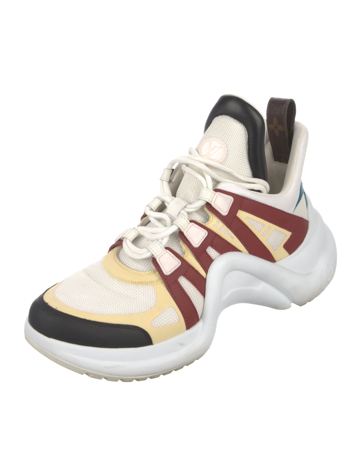 Louis Vuitton LV Monogram Chunky Sneakers - White Sneakers, Shoes ...