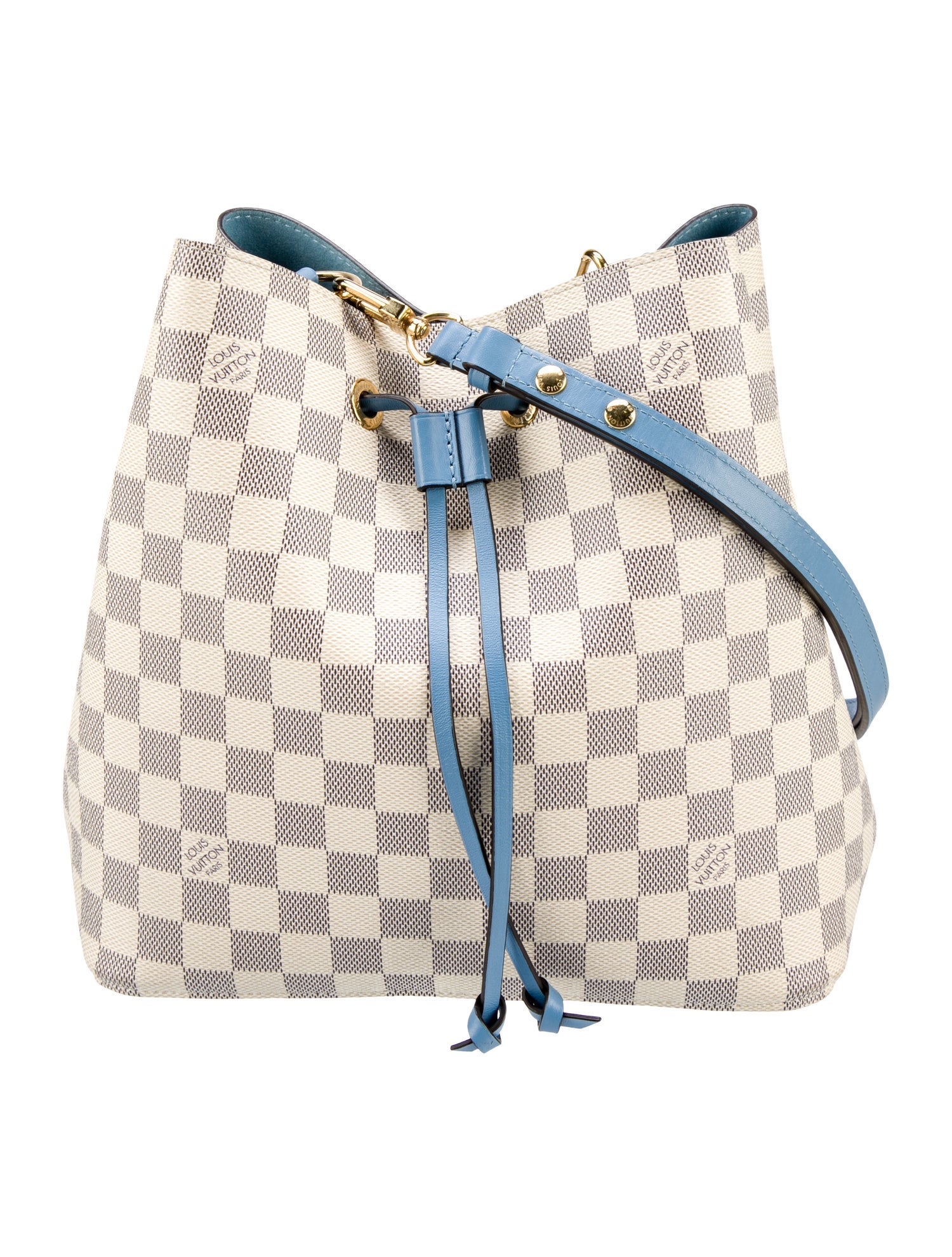 Louis Vuitton Damier Ebene Neonoe MM - Bucket Bags, Handbags | The RealReal