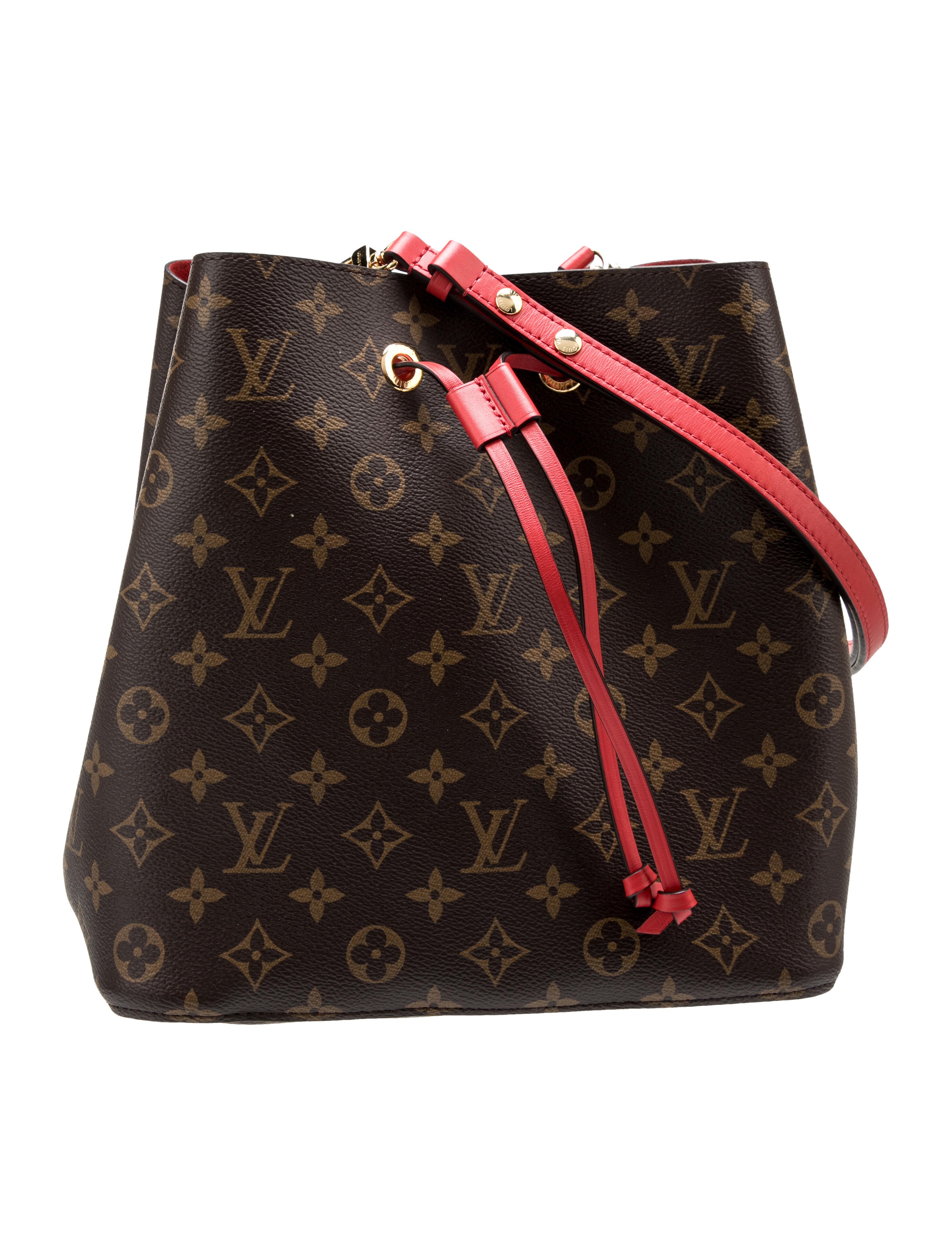 Louis Vuitton Damier Ebene Neonoe MM - Bucket Bags, Handbags | The RealReal