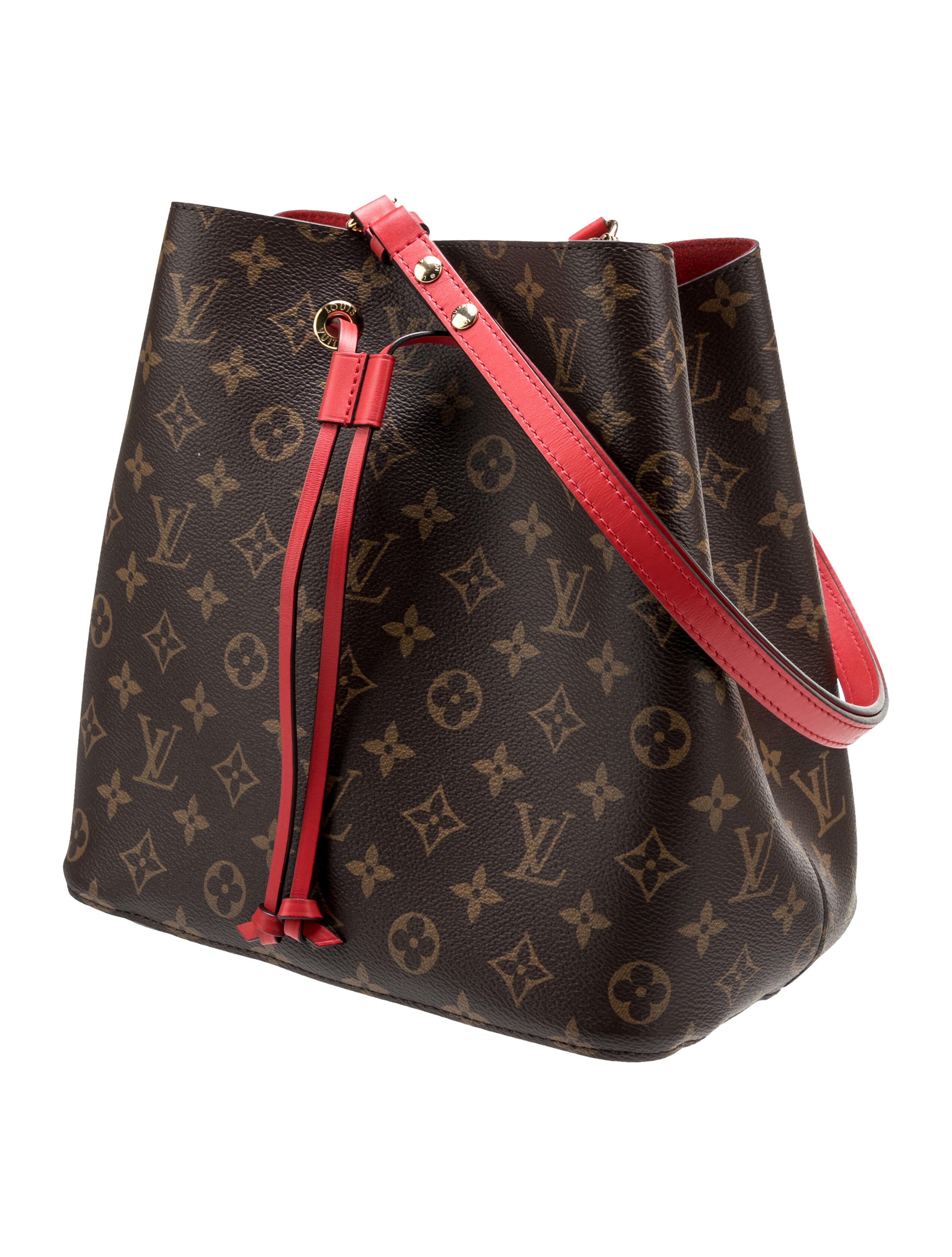 Louis Vuitton Damier Ebene Neonoe MM - Bucket Bags, Handbags | The RealReal