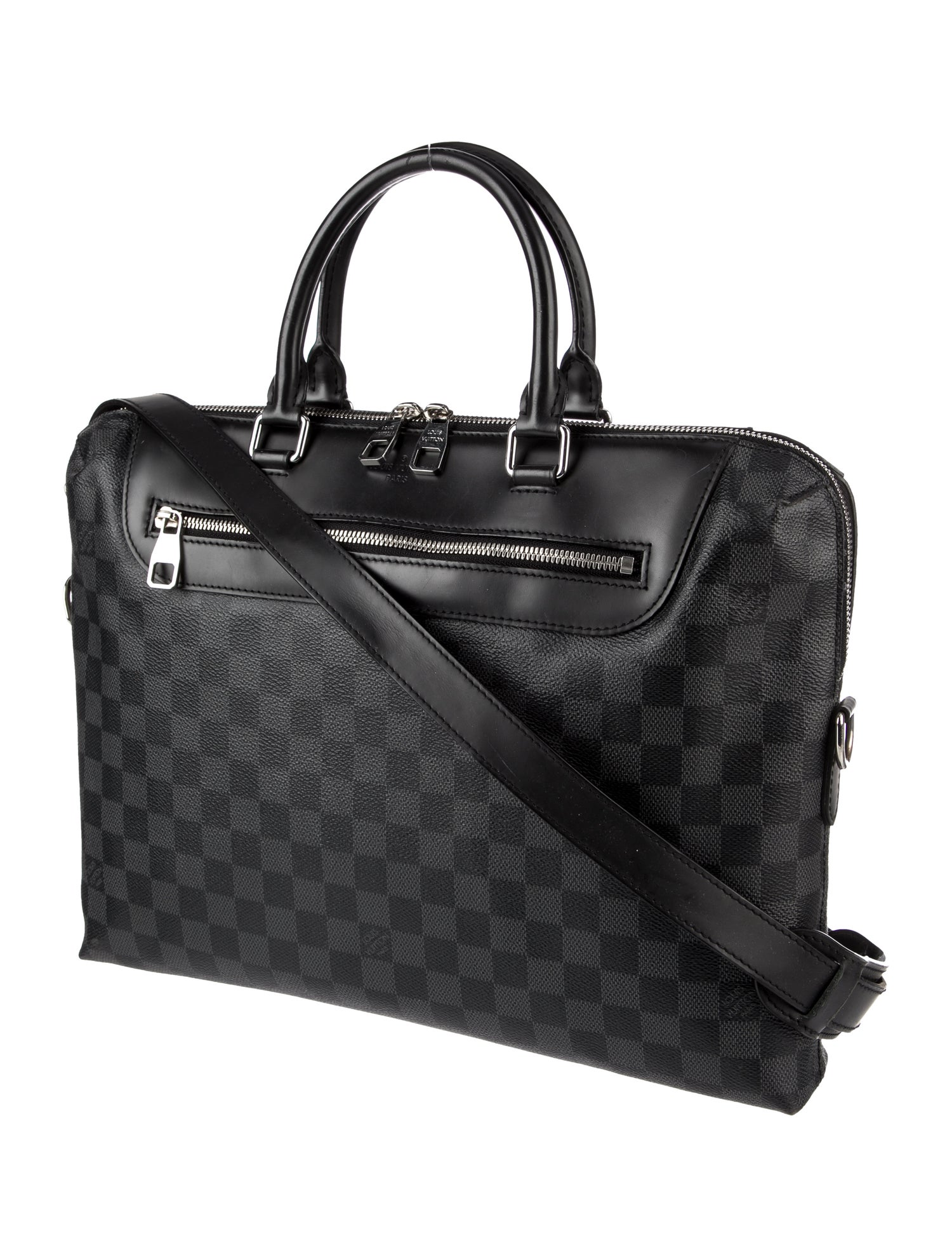 Louis Vuitton Damier Infini Avenue Soft Briefcase - Blue Briefcases ...