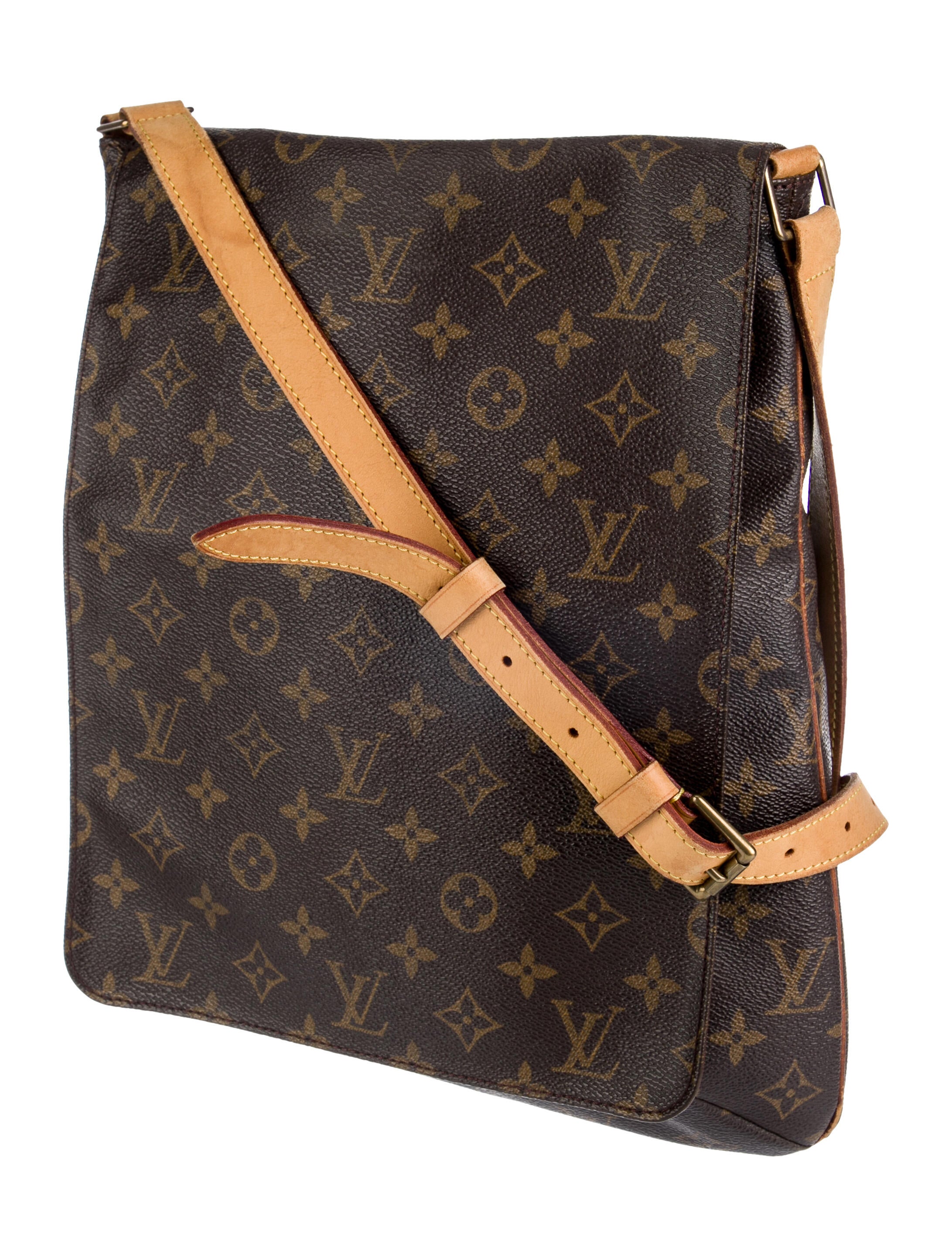 Louis Vuitton Monogram Musette Salsa GM - Brown Crossbody Bags ...
