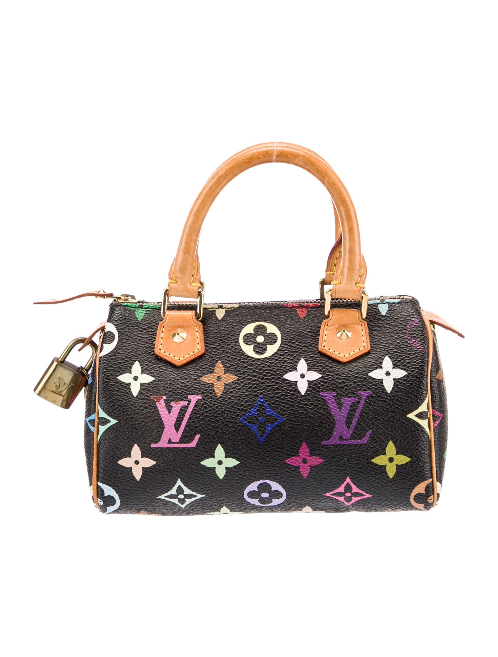 Louis Vuitton Multicolor Mini Speedy HL Bag - Black Mini Bags, Handbags ...