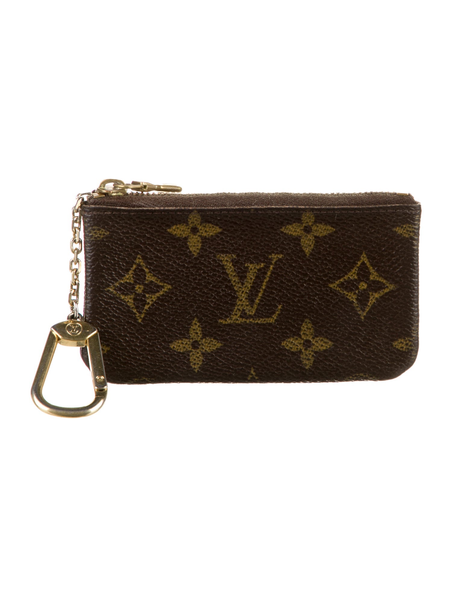 Louis Vuitton Monogram Key Pouch - Brown Keychains, Accessories ...