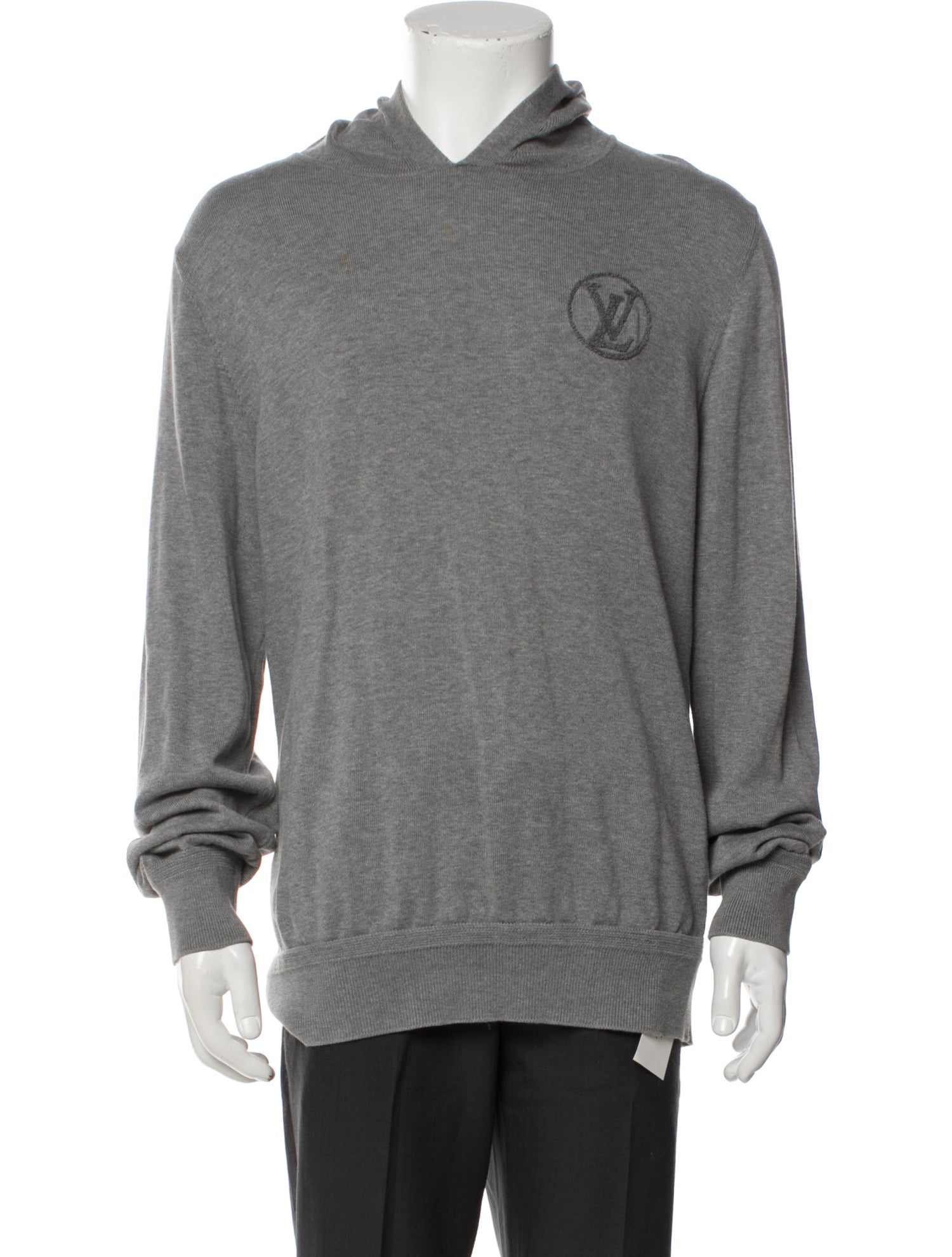 Louis Vuitton 2018 LV Monogram Pullover - Grey Sweaters, Clothing ...