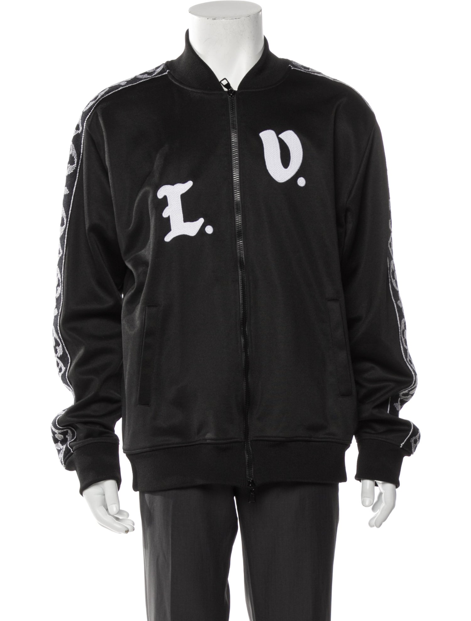 Louis Vuitton 2021 LV Monogram Bomber Jacket - Black Outerwear ...