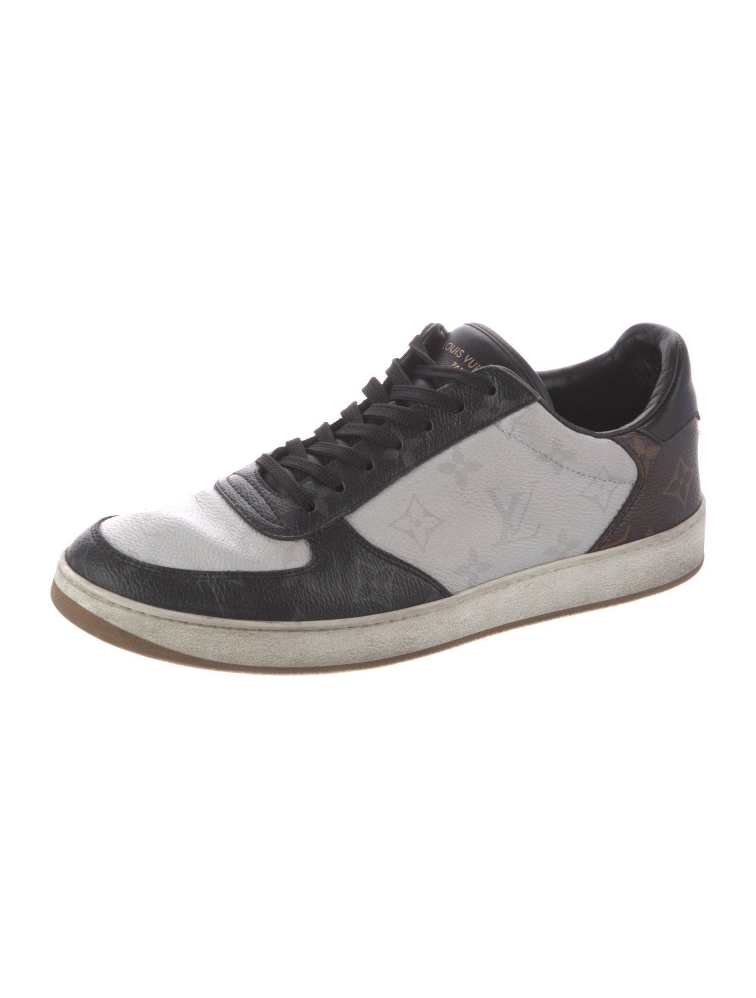 Louis Vuitton 2021 LV Monogram Sneakers - Black Sneakers, Shoes ...