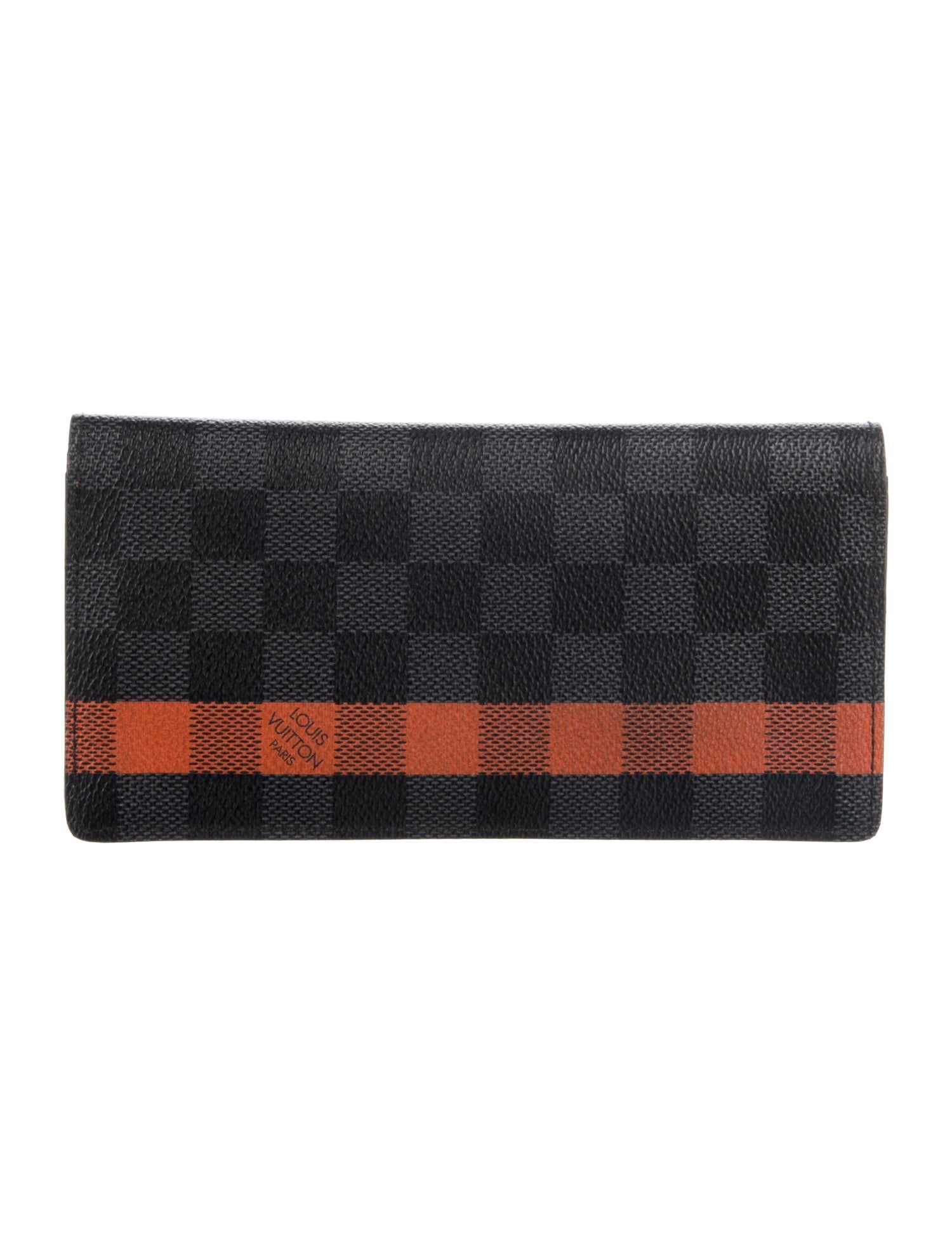Louis Vuitton Damier Graphite Pattern Coated Canvas Bifold Wallet ...