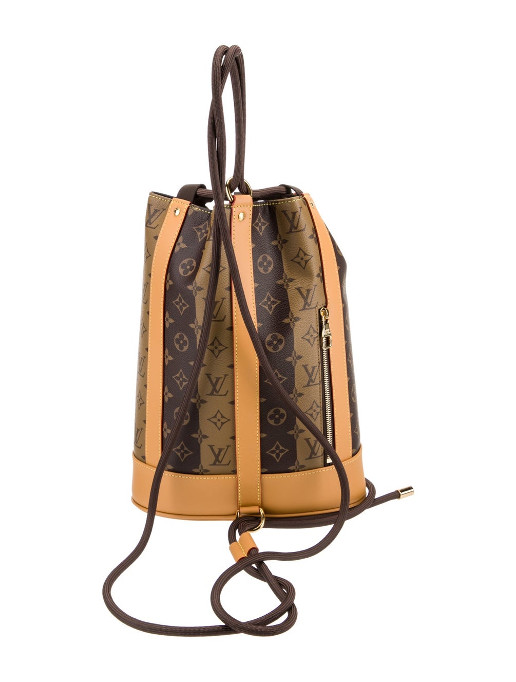 Louis Vuitton x Nigo Monogram Reverse Randonnee Backpack - Brown ...