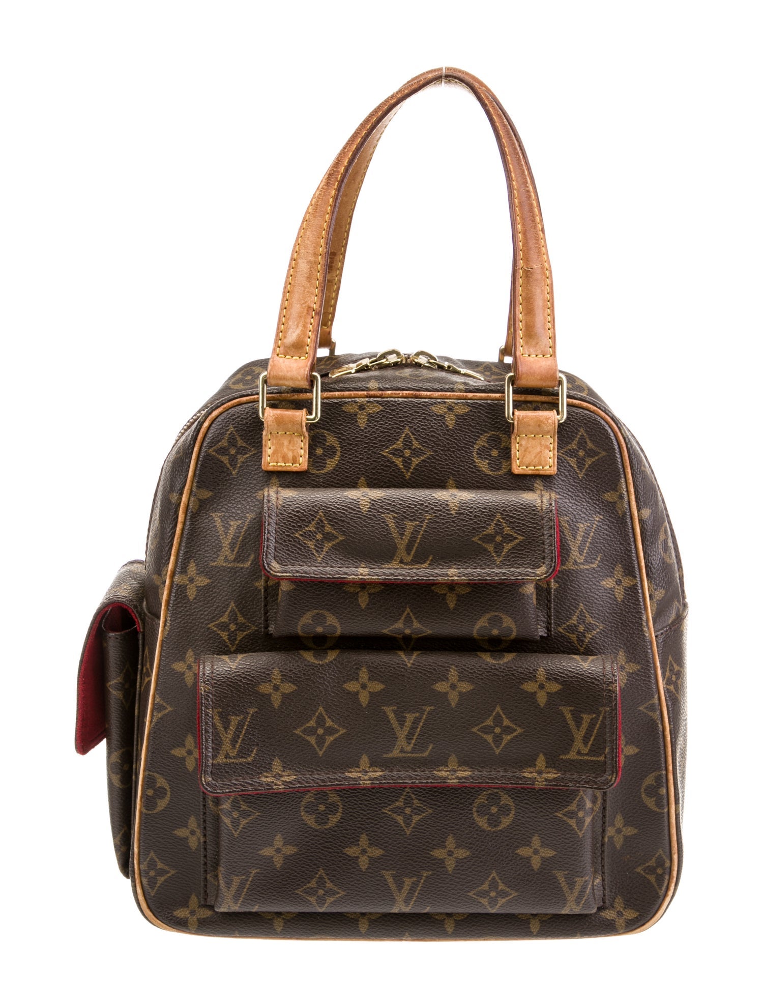 Louis Vuitton Monogram Excentri-Cite - Brown Handle Bags, Handbags ...