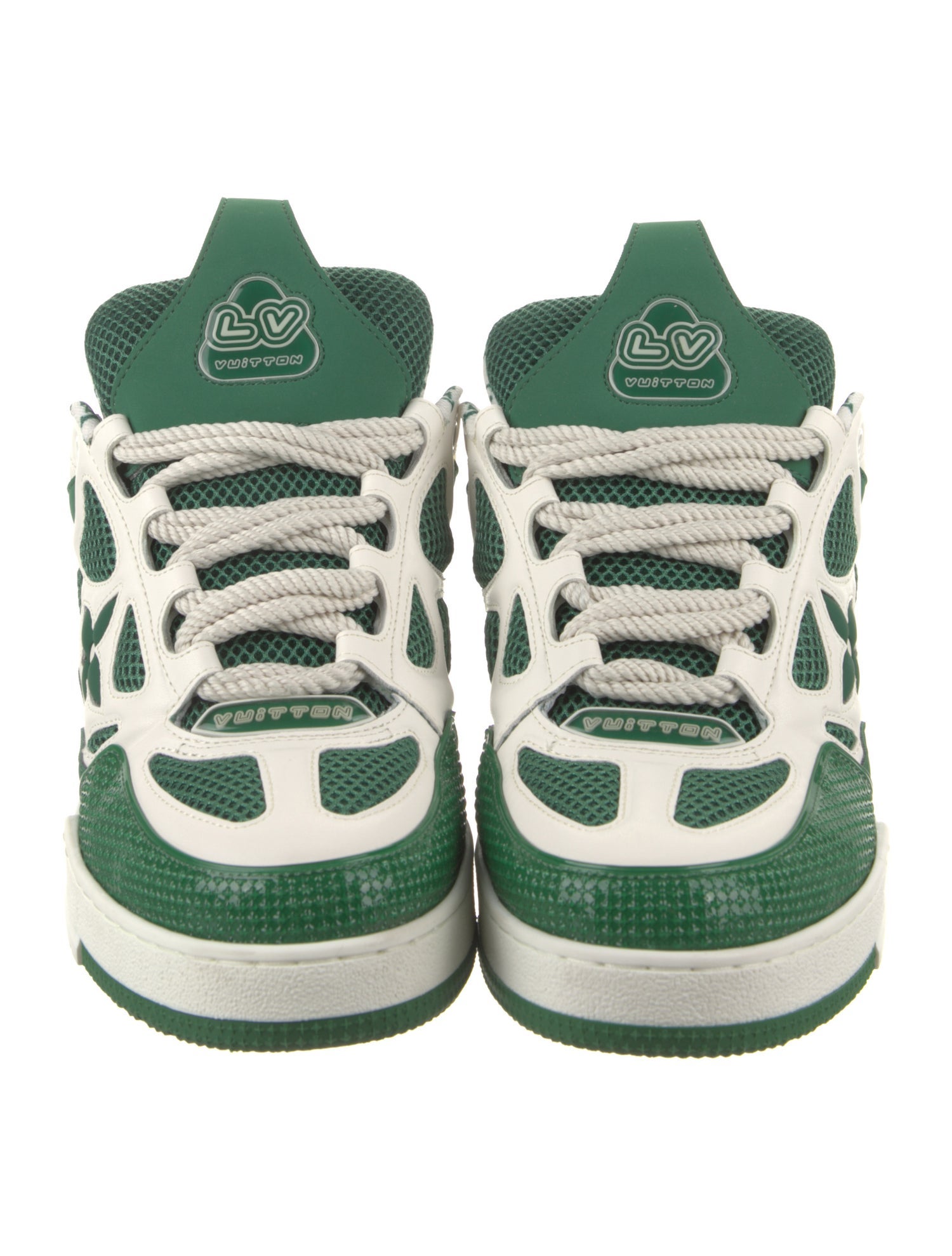 Louis Vuitton LV Monogram Sneakers - Green Sneakers, Shoes - LOU910959 ...