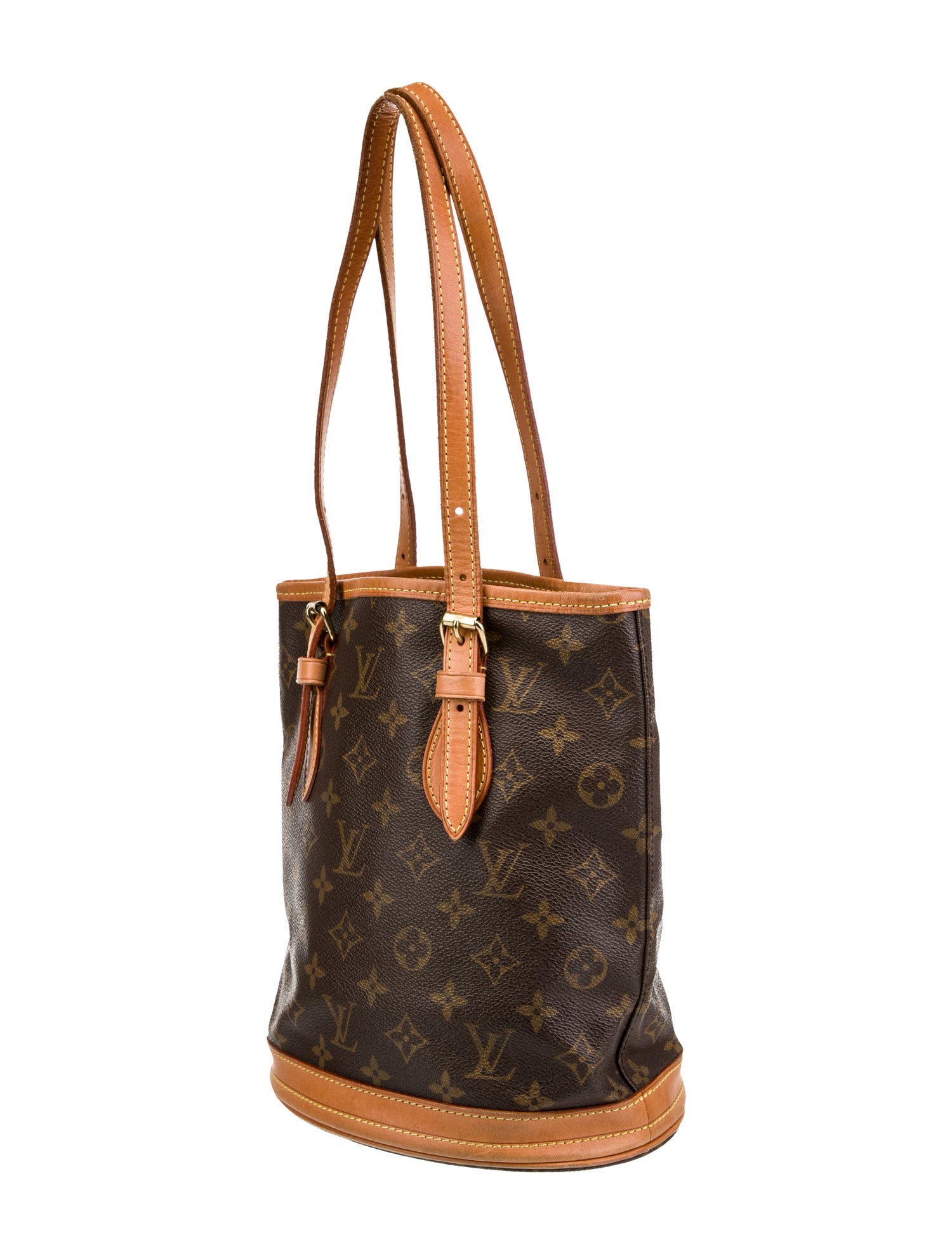 Louis Vuitton Monogram Mini Lin Noelie - Neutrals Bucket Bags, Handbags ...