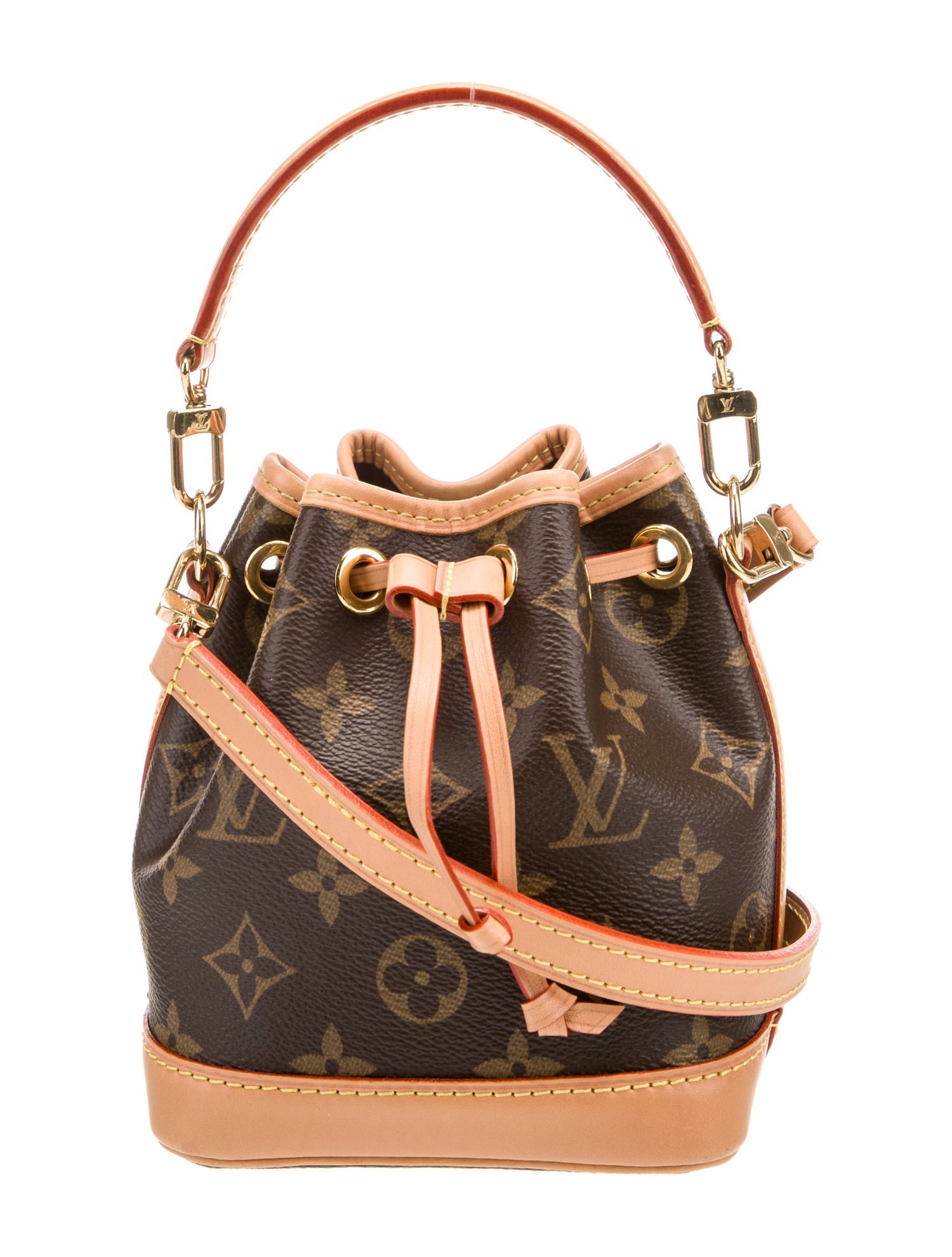 Louis Vuitton Monogram Nano Noe - Brown Bucket Bags, Handbags - LOU912822 | The RealReal