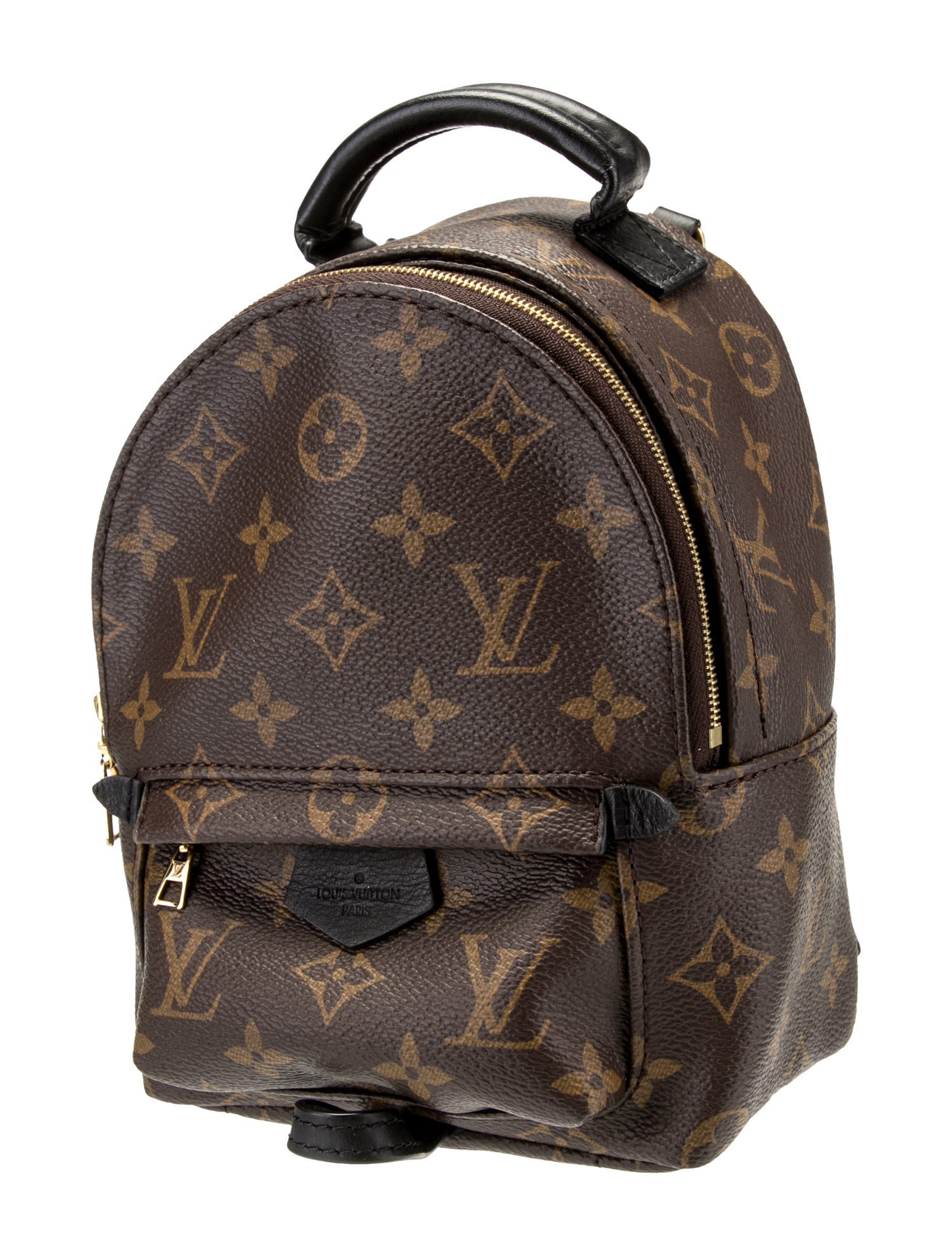 Louis Vuitton Monogram Palm Springs PM - Brown Backpacks, Handbags ...