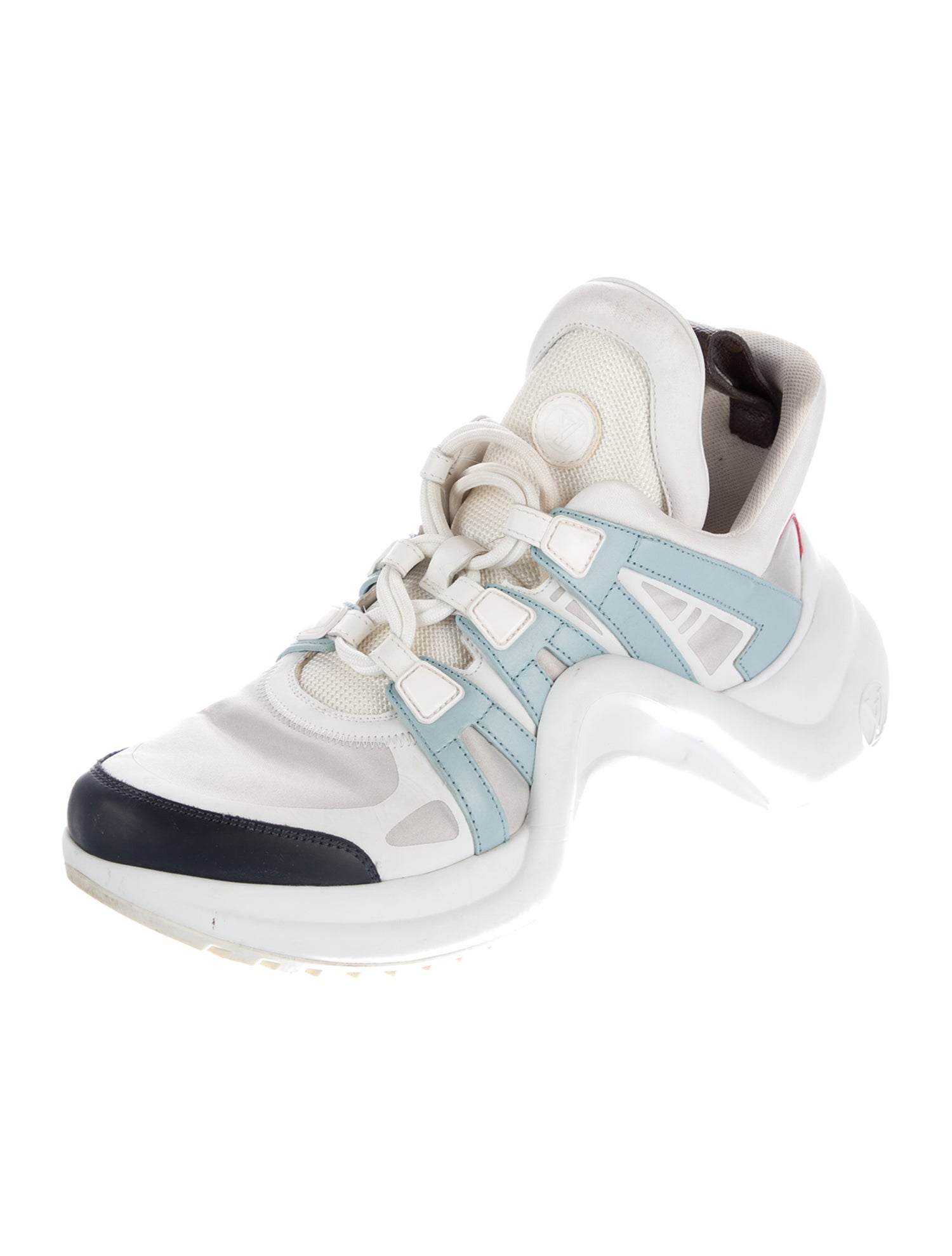 Louis Vuitton LV Monogram Chunky Sneakers - White Sneakers, Shoes ...