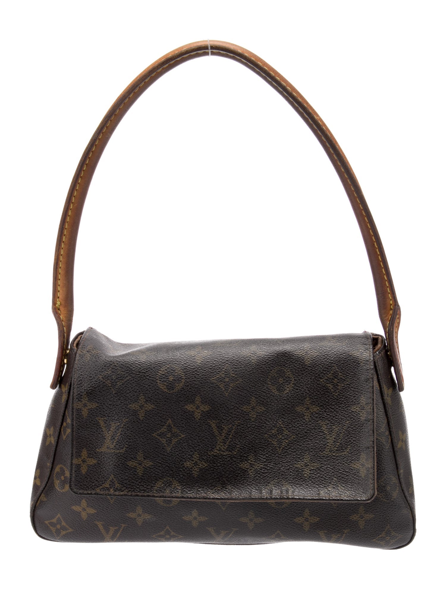 Louis Vuitton LV Monogram Mini Looping Handle Bag - Brown Handle Bags ...