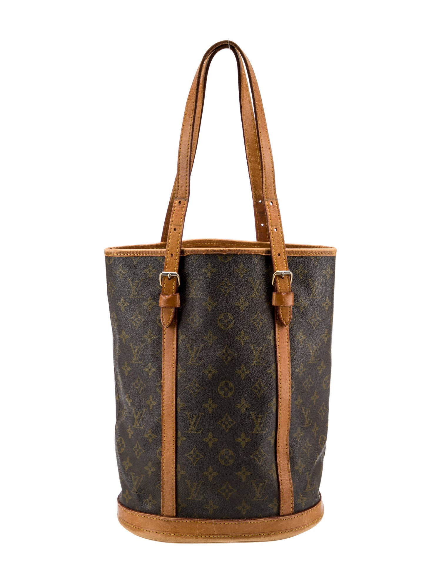 Louis Vuitton Monogram Bucket Bag GM - Brown Bucket Bags, Handbags ...