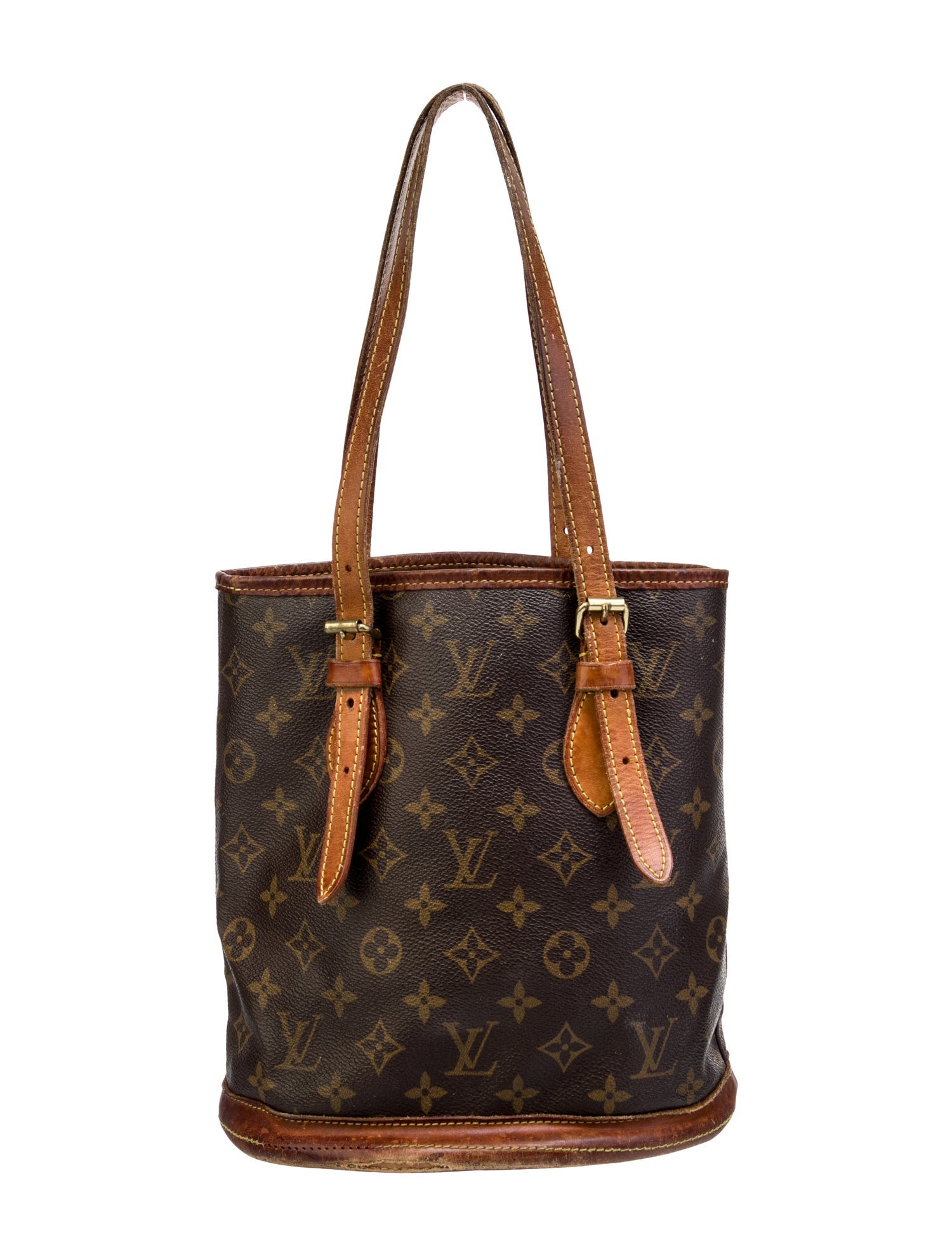 Louis Vuitton Monogram Bucket Bag - Brown Bucket Bags, Handbags ...