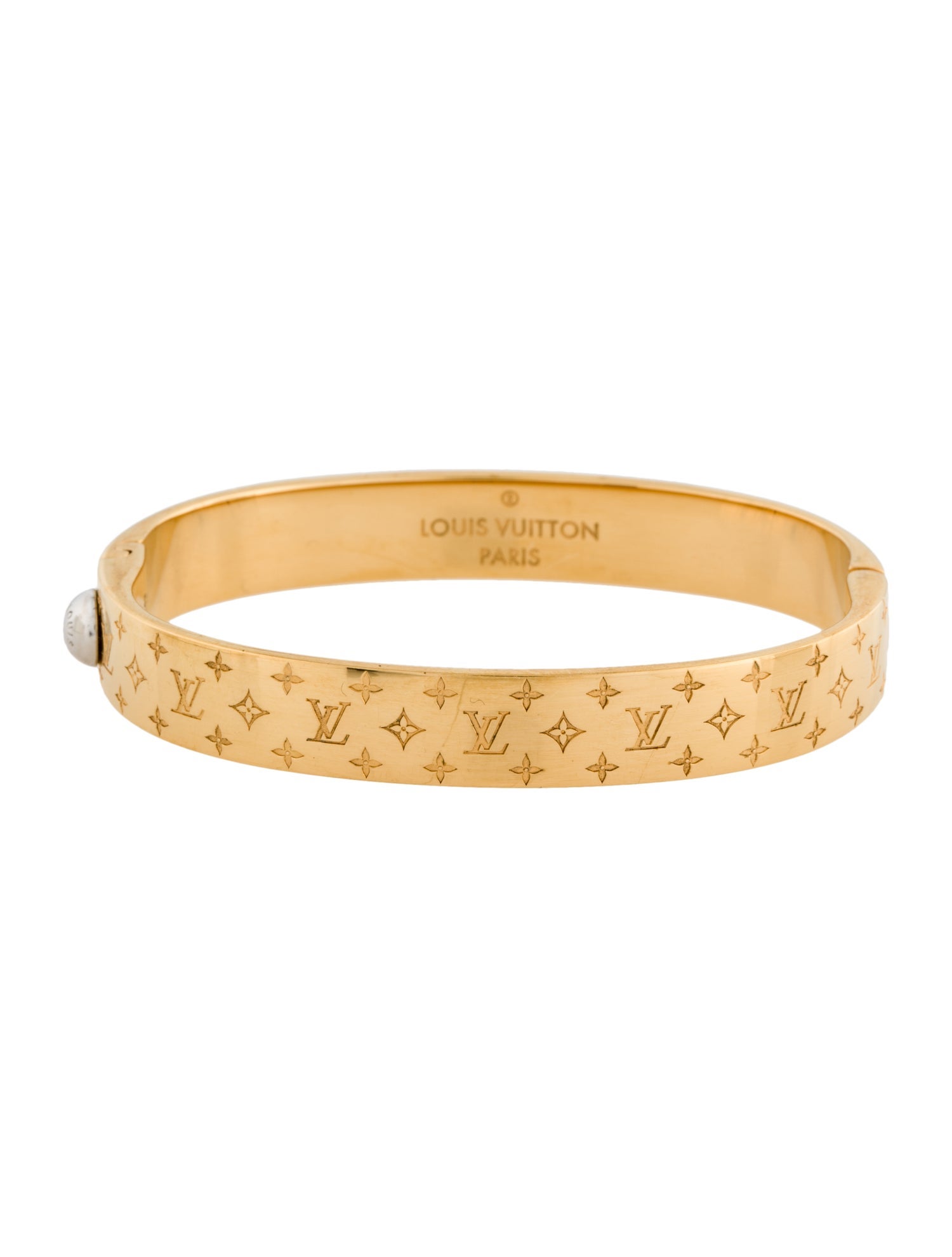 Louis Vuitton Wild LV Cuff Bracelet - Red, Brass Cuff, Bracelets ...