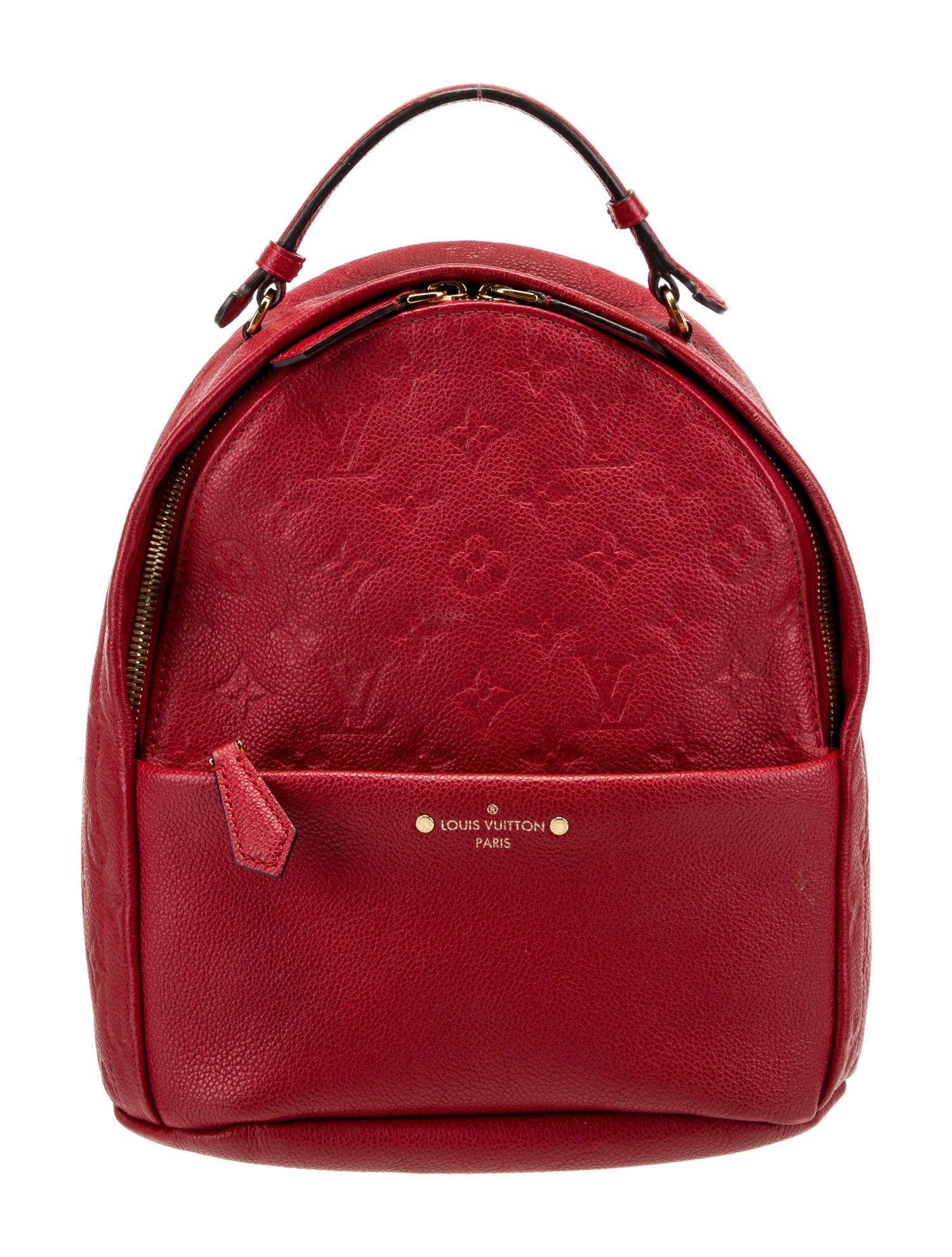 Louis Vuitton Monogram Empreinte Sorbonne Backpack - Red Backpacks ...