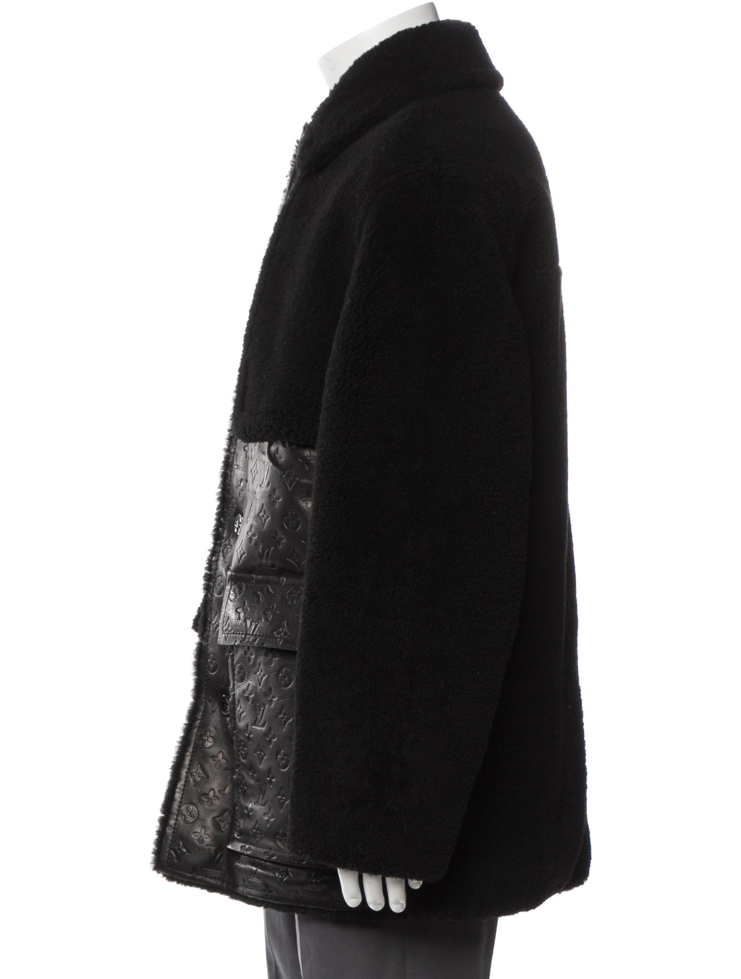 Louis Vuitton 2022 Embossed Monogram Bomber Jacket - Black Outerwear ...