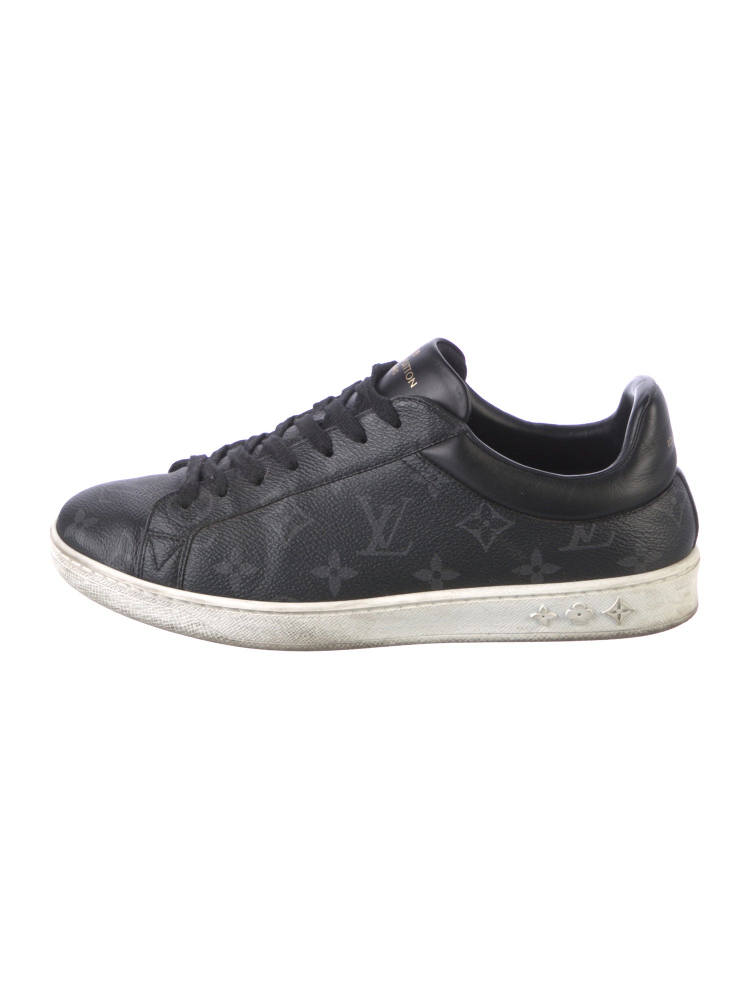 Louis Vuitton 2021 LV Monogram Sneakers - Black Sneakers, Shoes ...