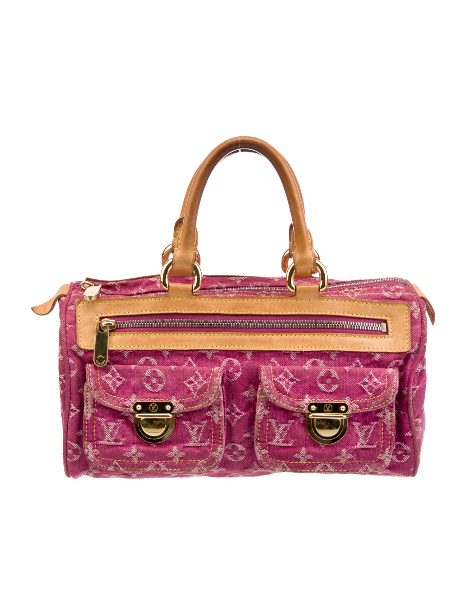 Louis Vuitton x Richard Prince Monogram Denim Watercolor Pulp Weekender ...