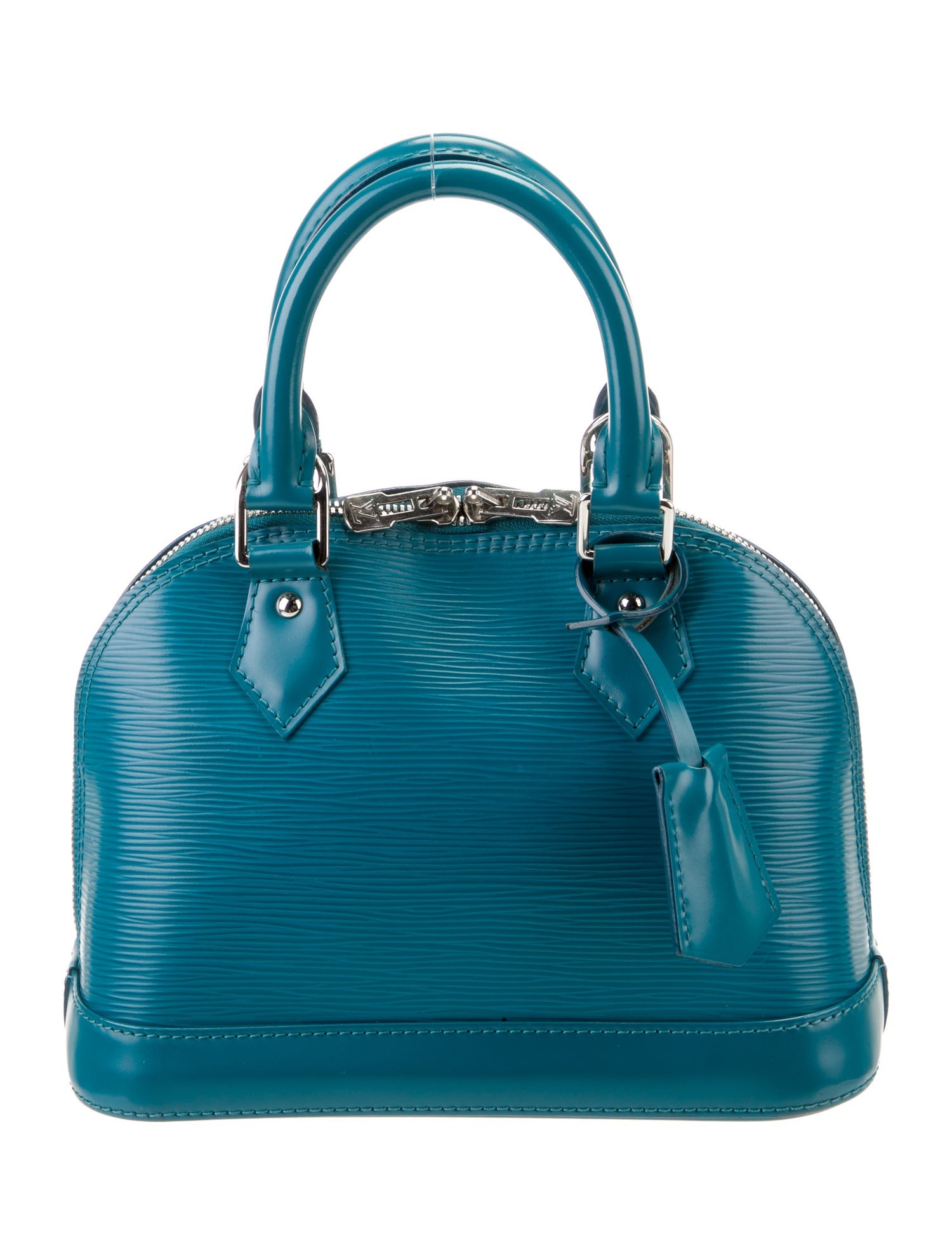 Louis Vuitton Epi Alma BB - Blue Handle Bags, Handbags - LOU918427 ...