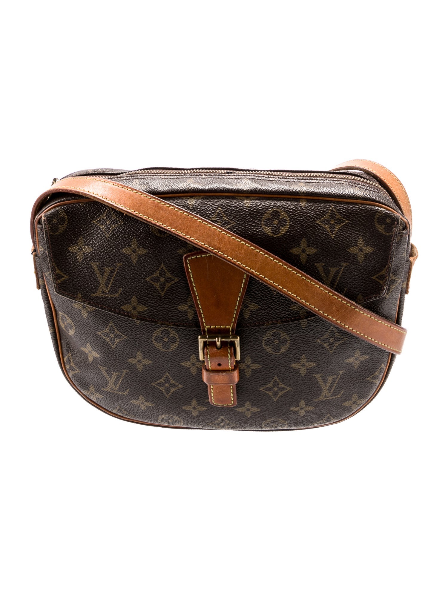 Louis Vuitton Vintage Monogram Reporter GM - Brown Crossbody Bags ...