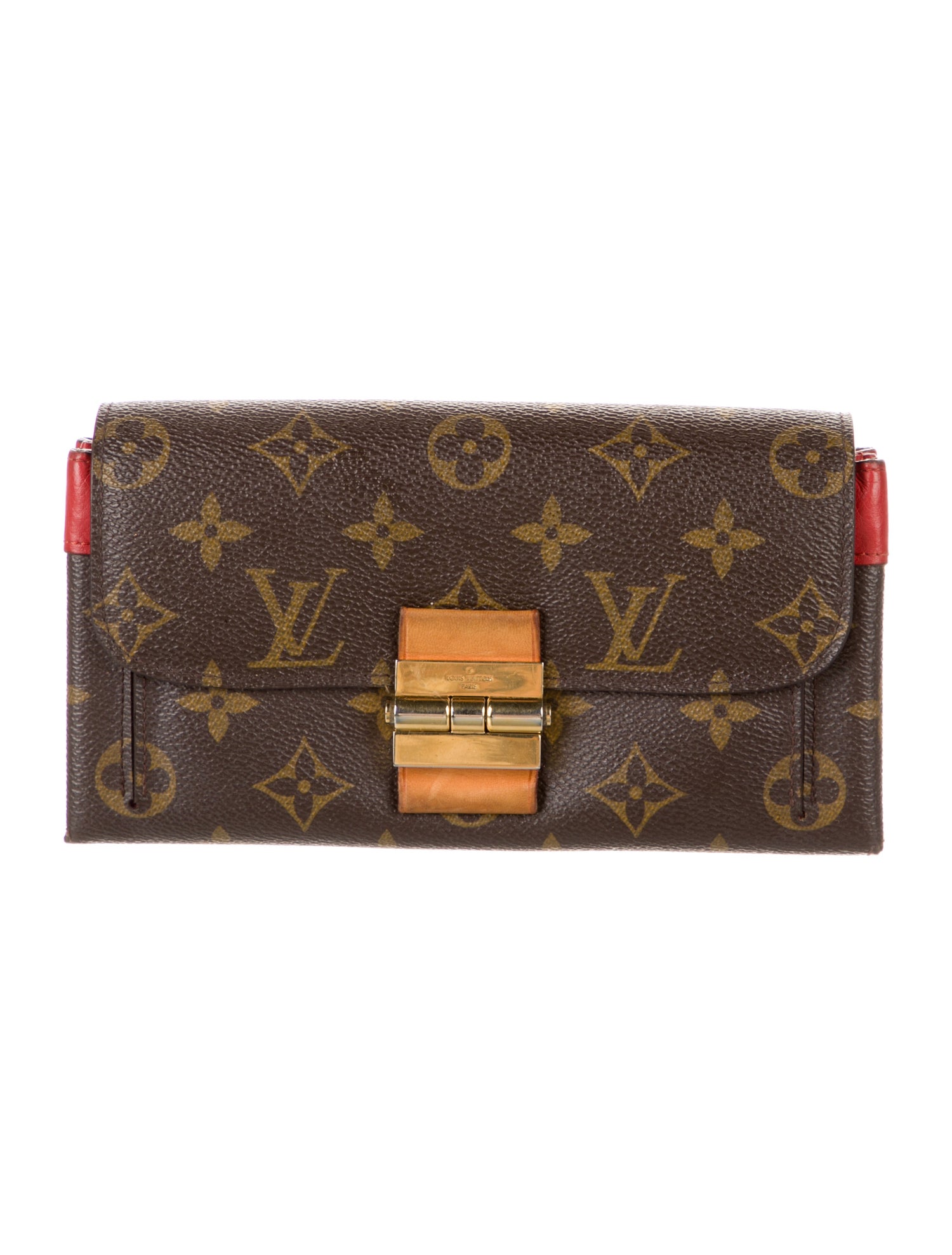 Louis Vuitton Monogram Pattern Coated Canvas Etoile Sarah Wallet ...