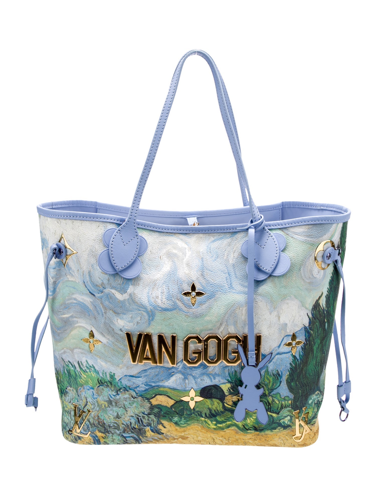 Louis Vuitton x Jeff Koons Masters Collection Van Gogh Neverfull MM w ...