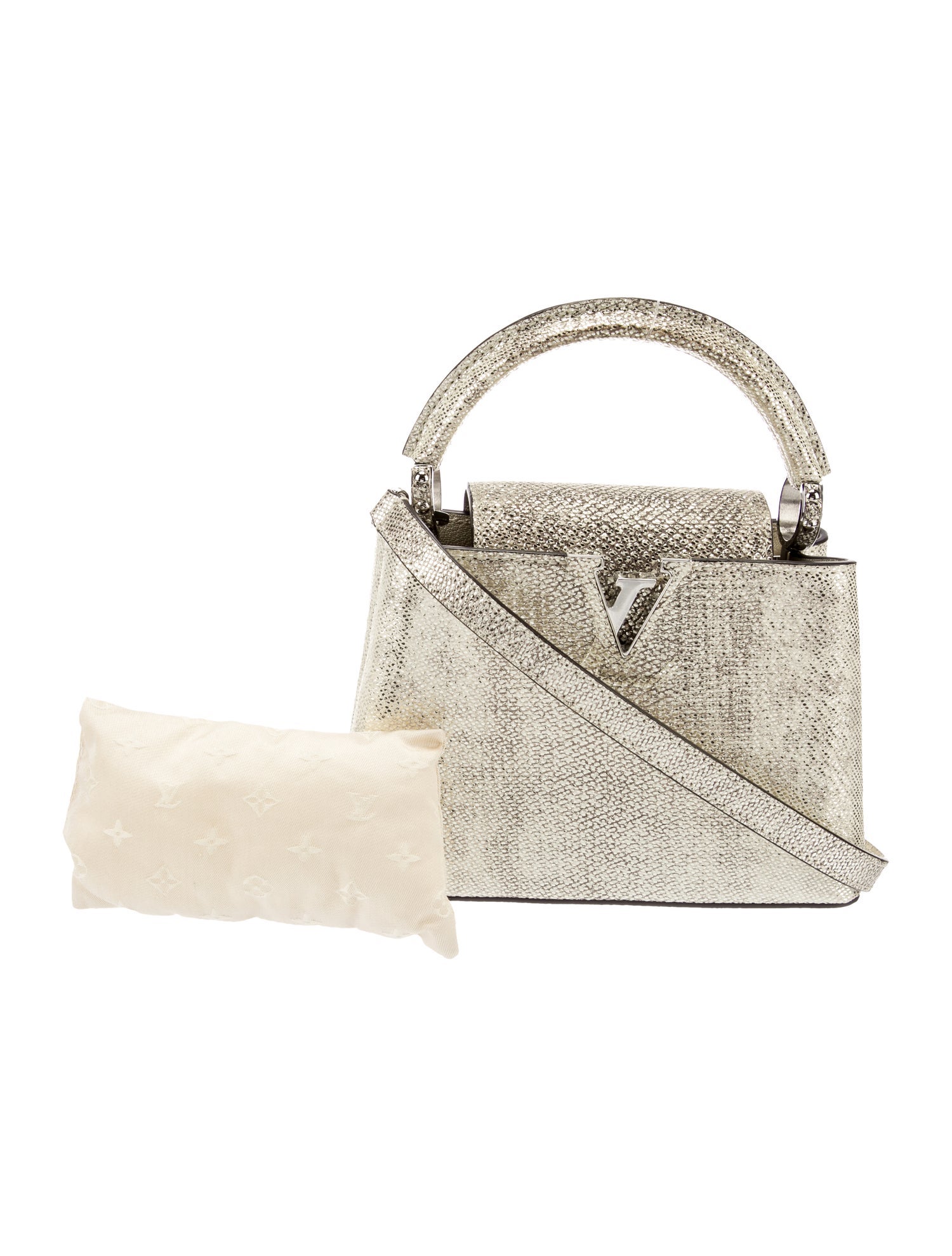 Louis Vuitton Karung Mini Capucines Bag - Gold Mini Bags, Handbags ...