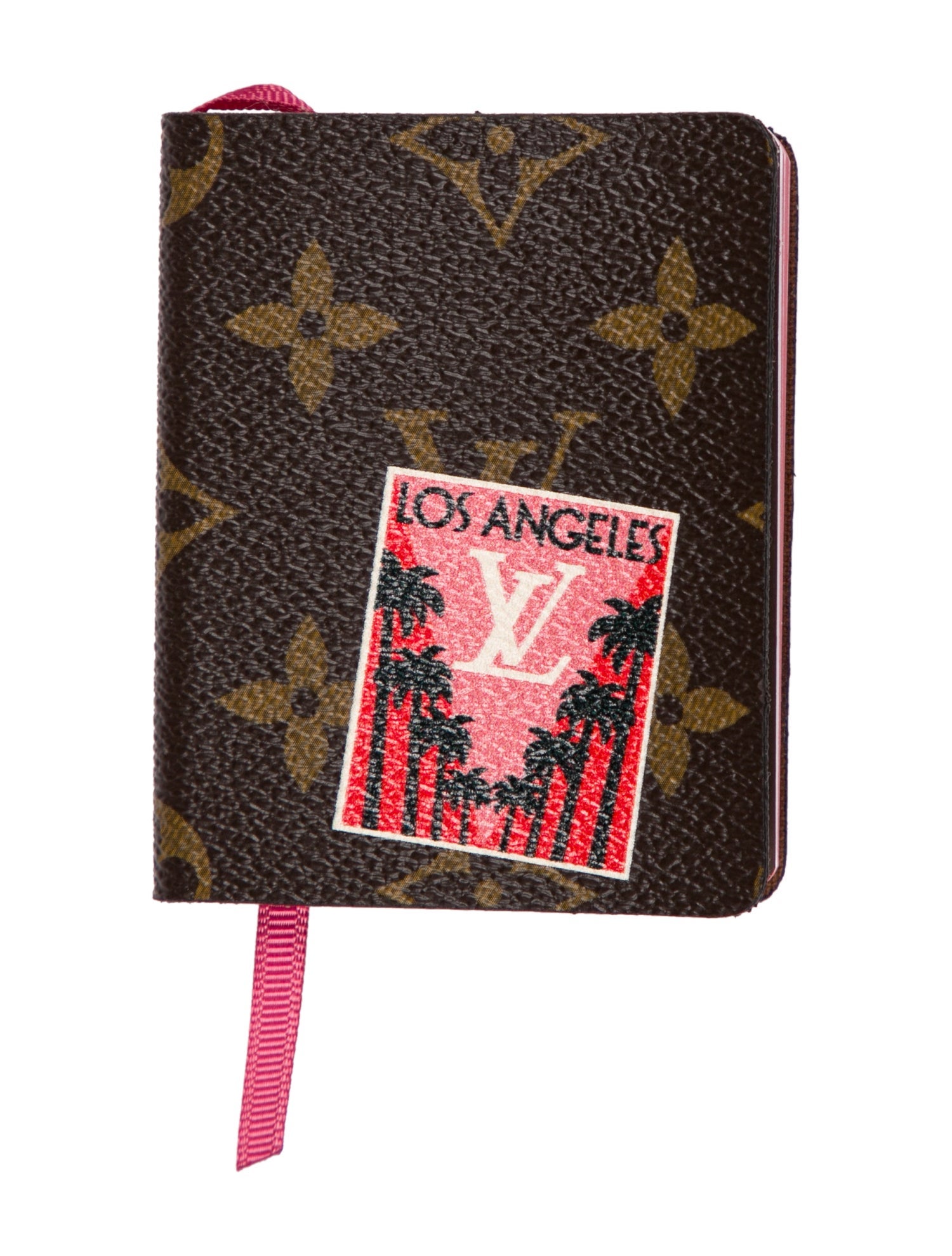 Louis Vuitton Monogram Mini Jules Los Angeles Notebook - Brown Books ...