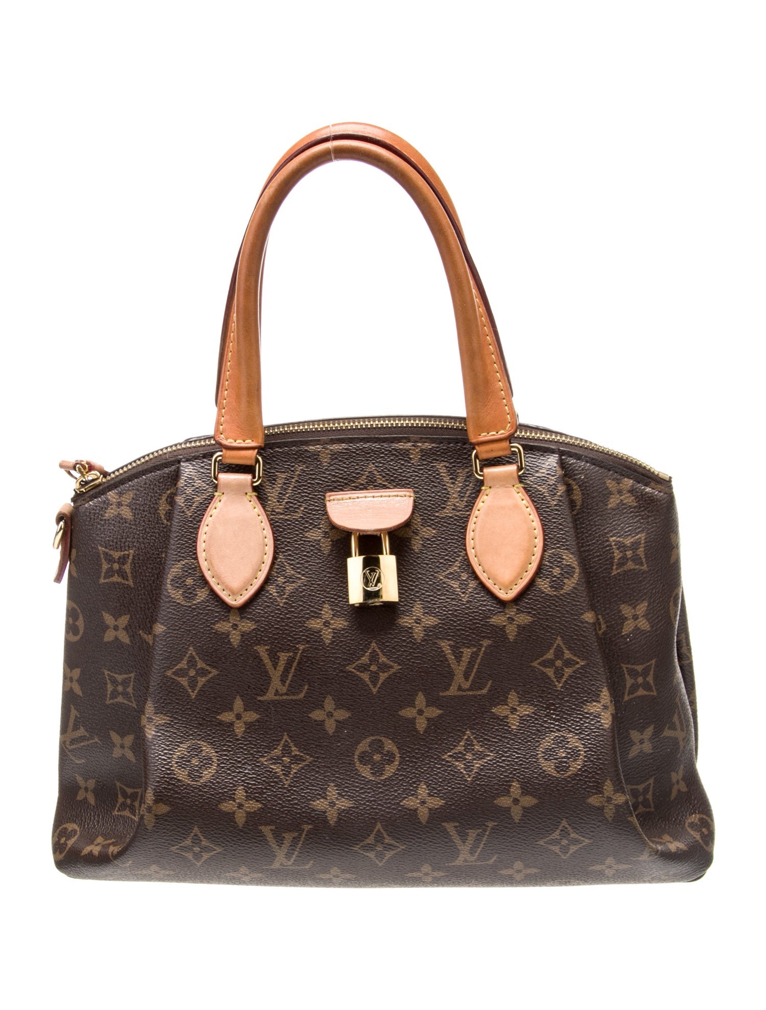 Louis Vuitton Monogram Rivoli PM - Brown Handle Bags, Handbags ...