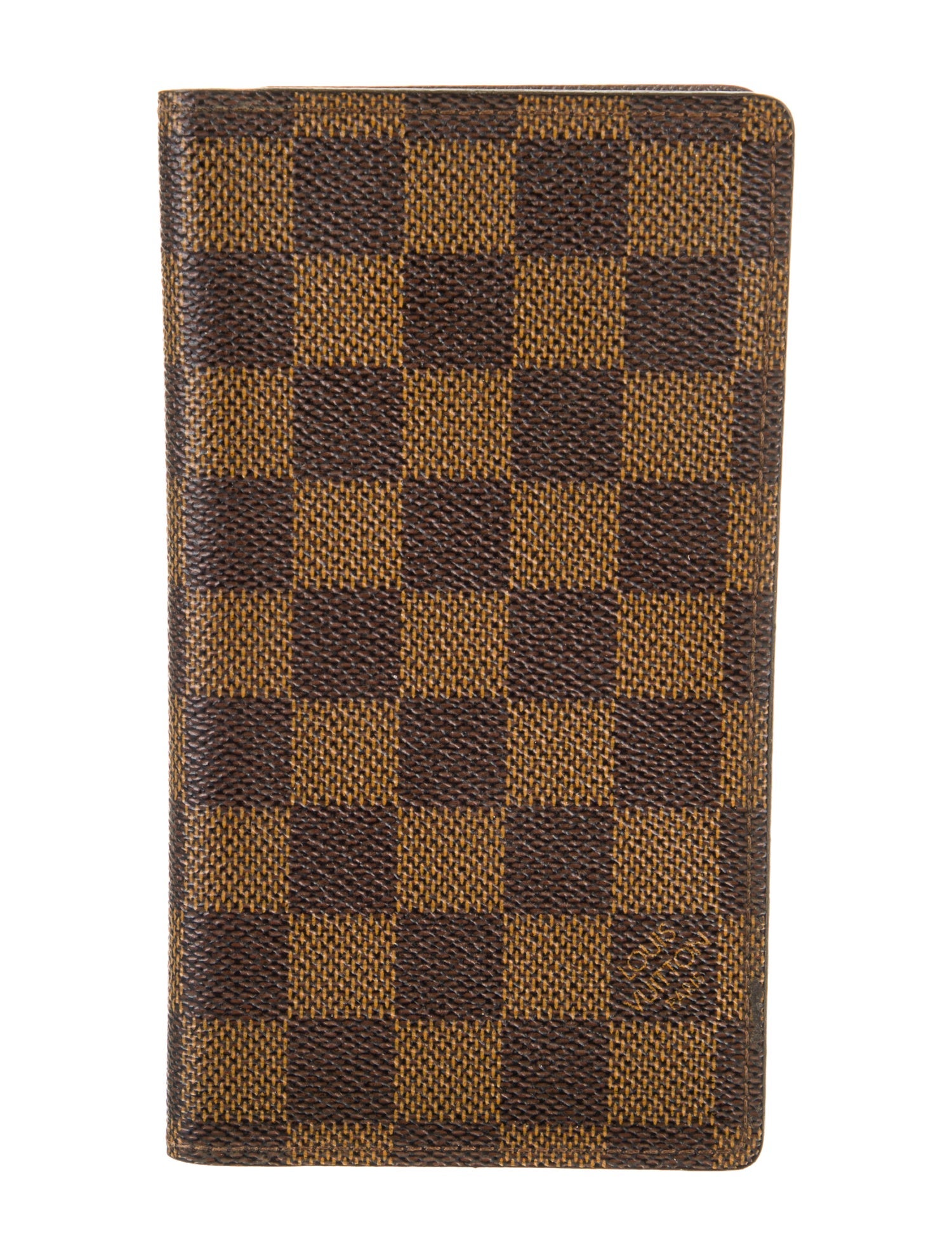 Louis Vuitton Damier Ebene Notebook Cover - Brown Books, Stationery ...