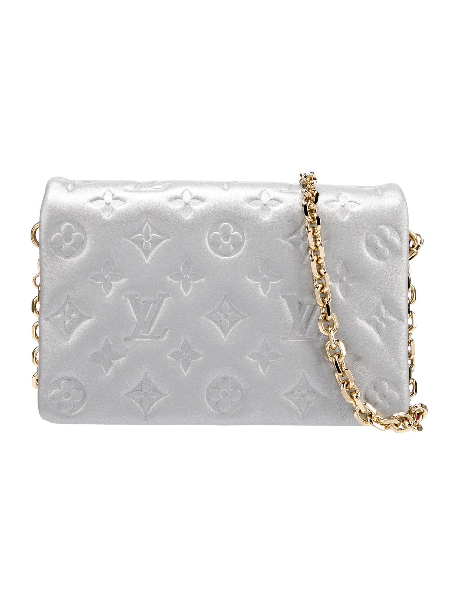 Louis Vuitton Monogram Embossed Pochette Coussin - Black Crossbody Bags ...