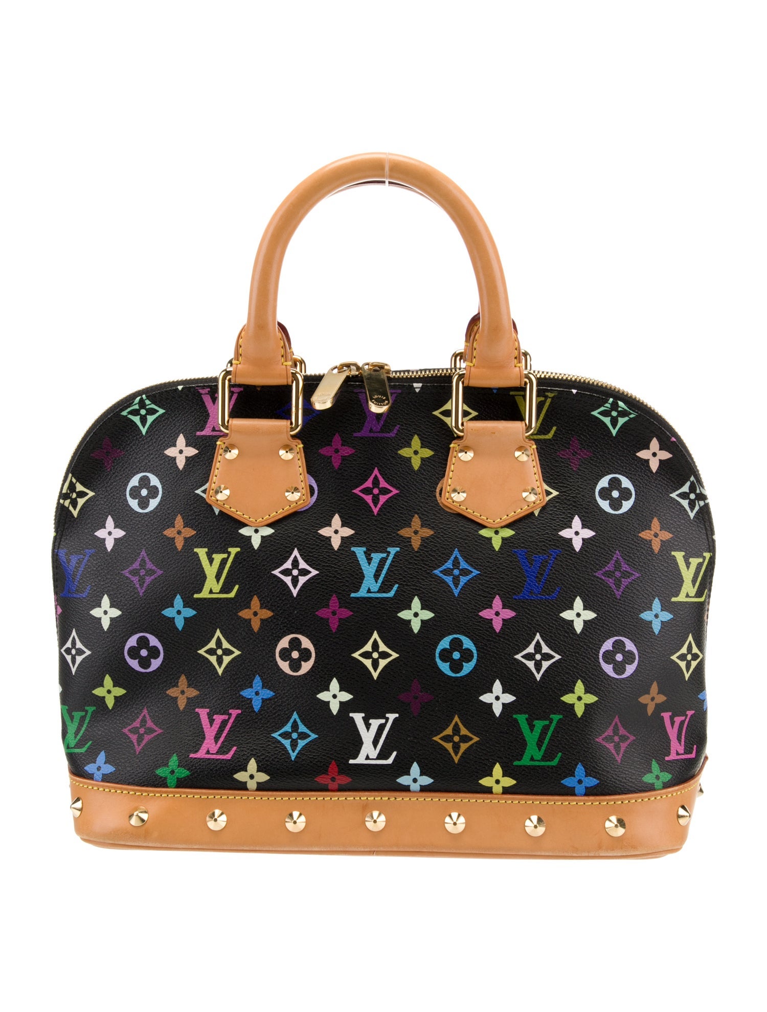 Louis Vuitton Vintage Monogram Multicolore Trouville - Black Handle ...