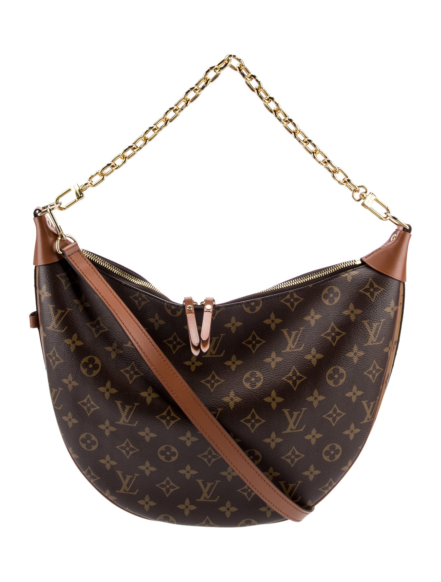 Louis Vuitton LV Monogram Loop - Brown Hobos, Handbags - LOU932071 ...