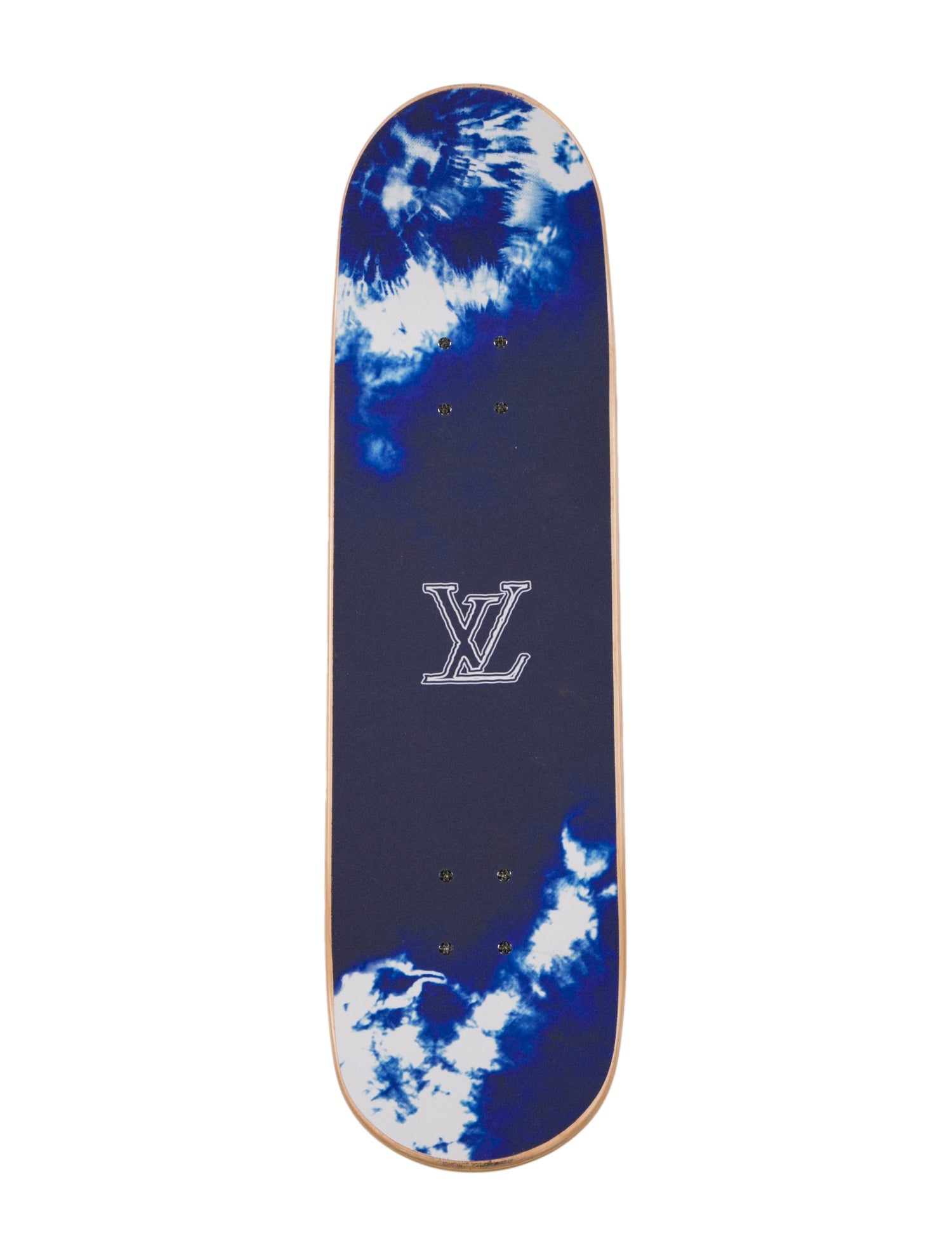 Louis Vuitton Tie-Dye Monogram Skateboard Deck - Blue Skate Decks ...