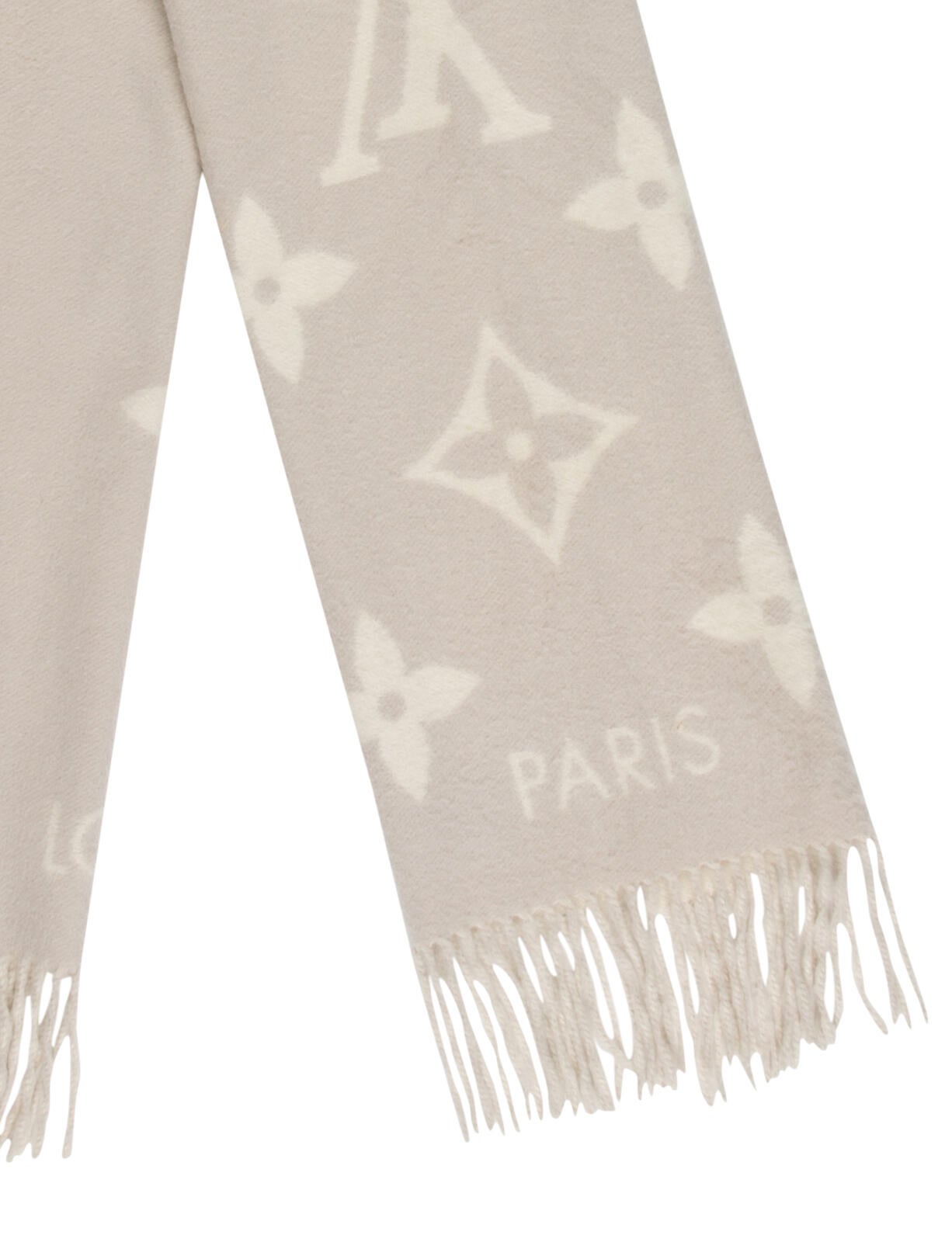 Louis Vuitton Cashmere Scarf - Neutrals Scarves and Shawls, Accessories ...