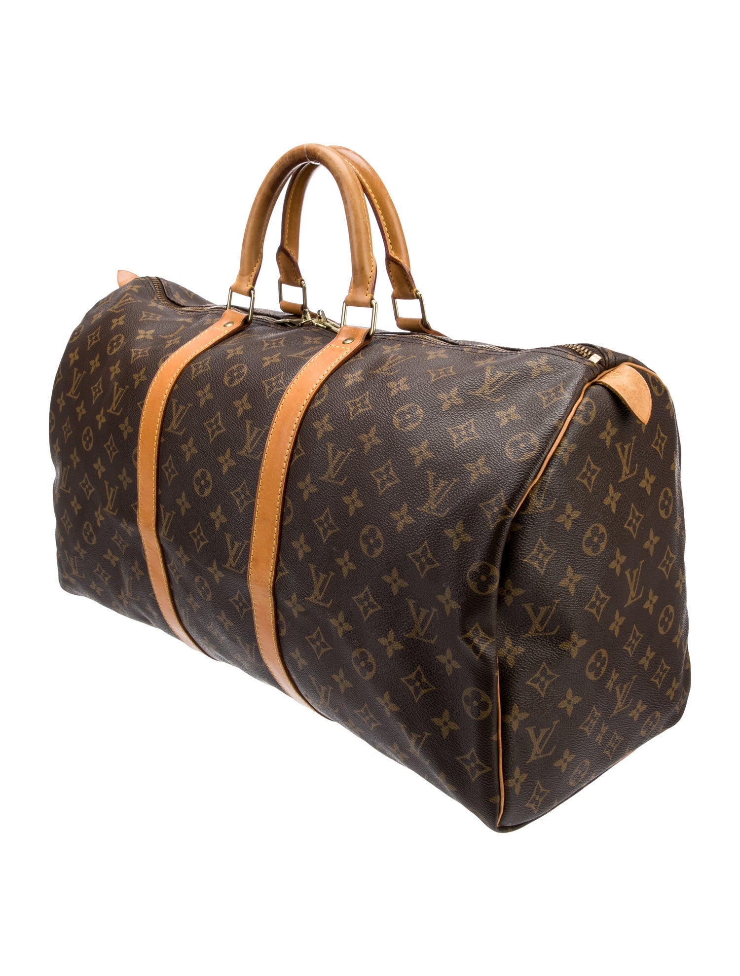 Louis Vuitton LV Monogram LV Monogram Keepall Bandouliere 50 - Brown ...