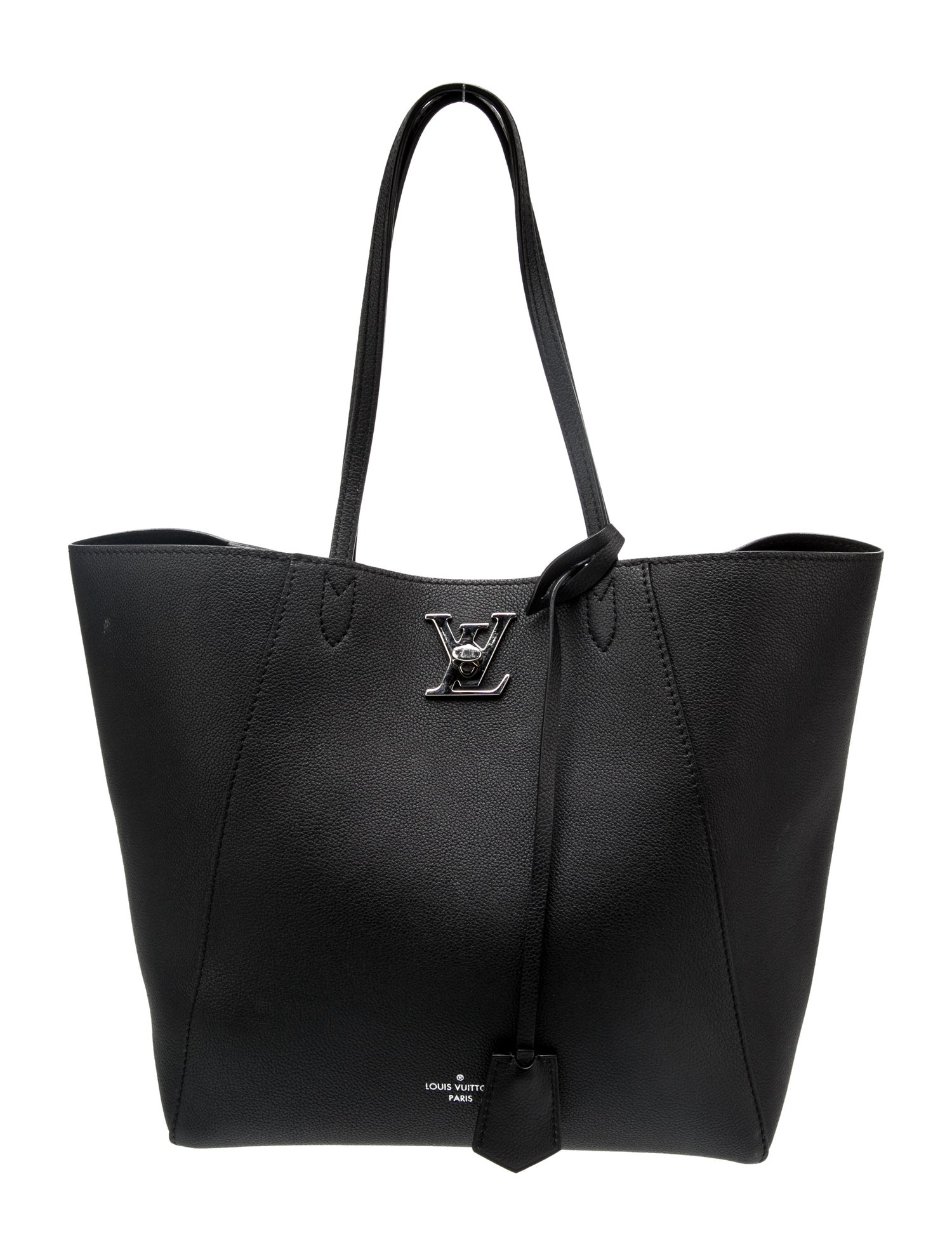 Louis Vuitton Lockme Tote - Black Totes, Handbags - LOU932902 | The ...