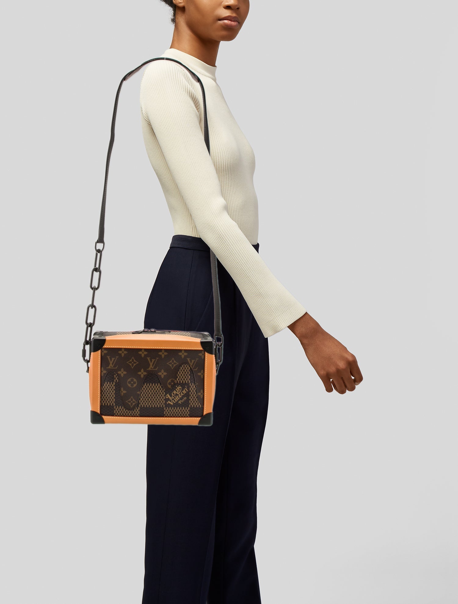 Louis Vuitton Sunset Monogram Mini Soft Trunk - Blue Other, Bags ...