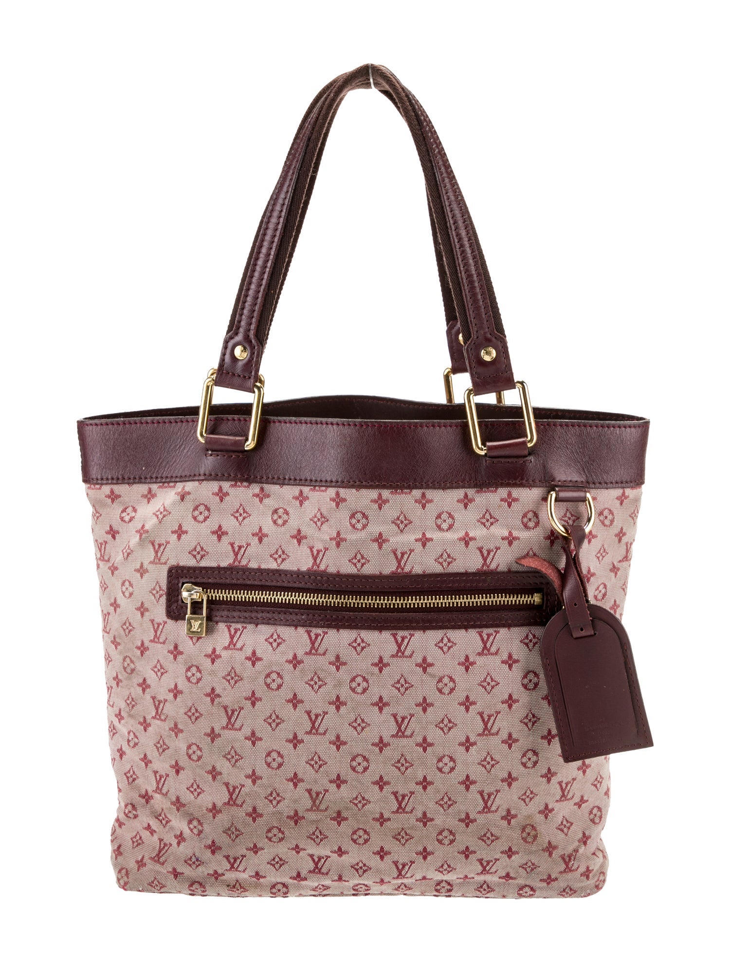 Louis Vuitton Monogram Mini Lin Lucille GM - Grey Totes, Handbags ...